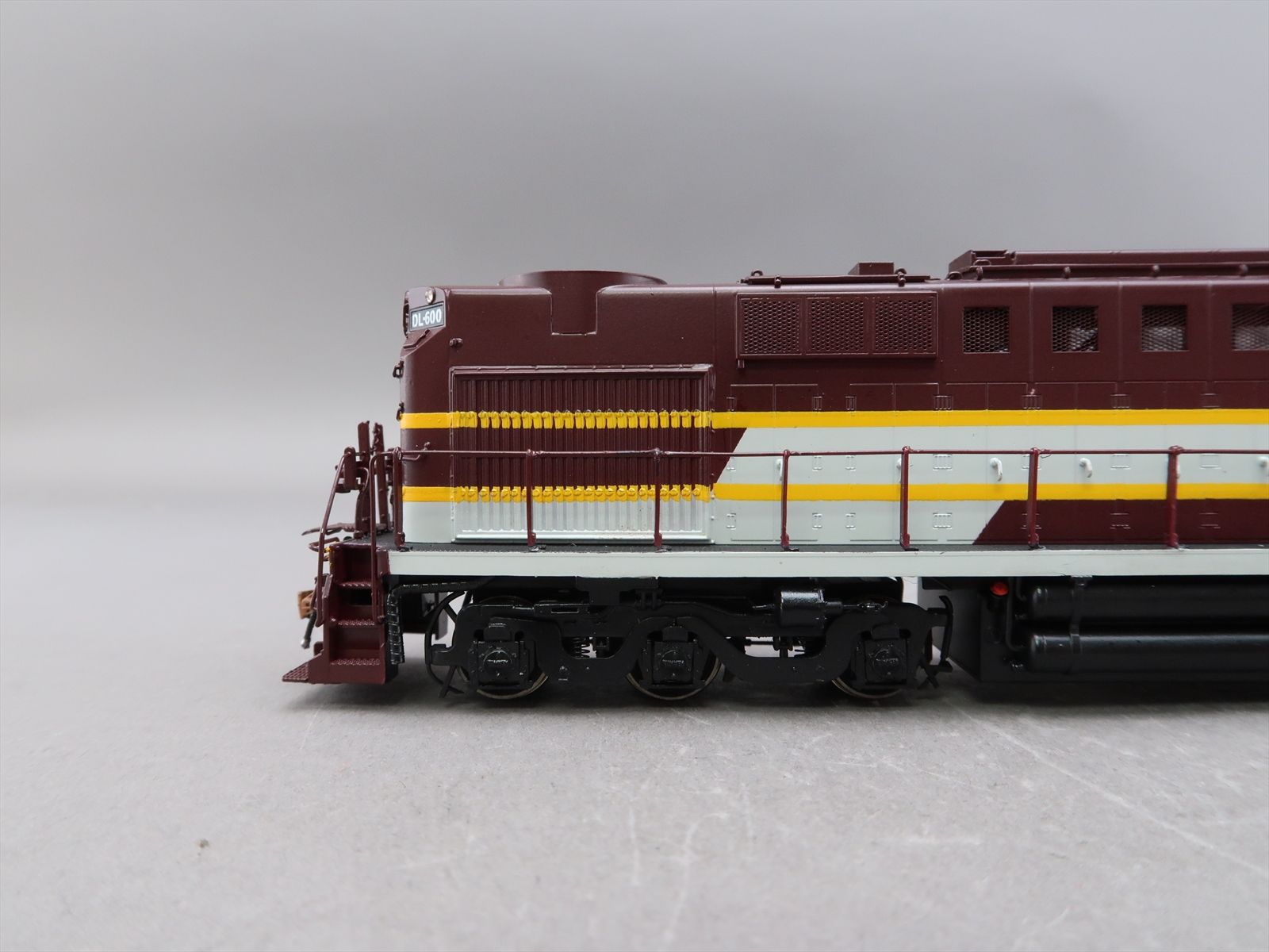 HO Brass Model - OMI 6900.1 ALCO RSD7 Demo Demonstrator Gray / Maroon ...