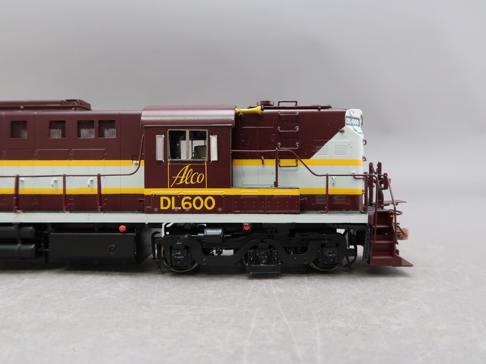 HO Brass Model - OMI 6900.1 ALCO RSD7 Demo Demonstrator Gray / Maroon ...