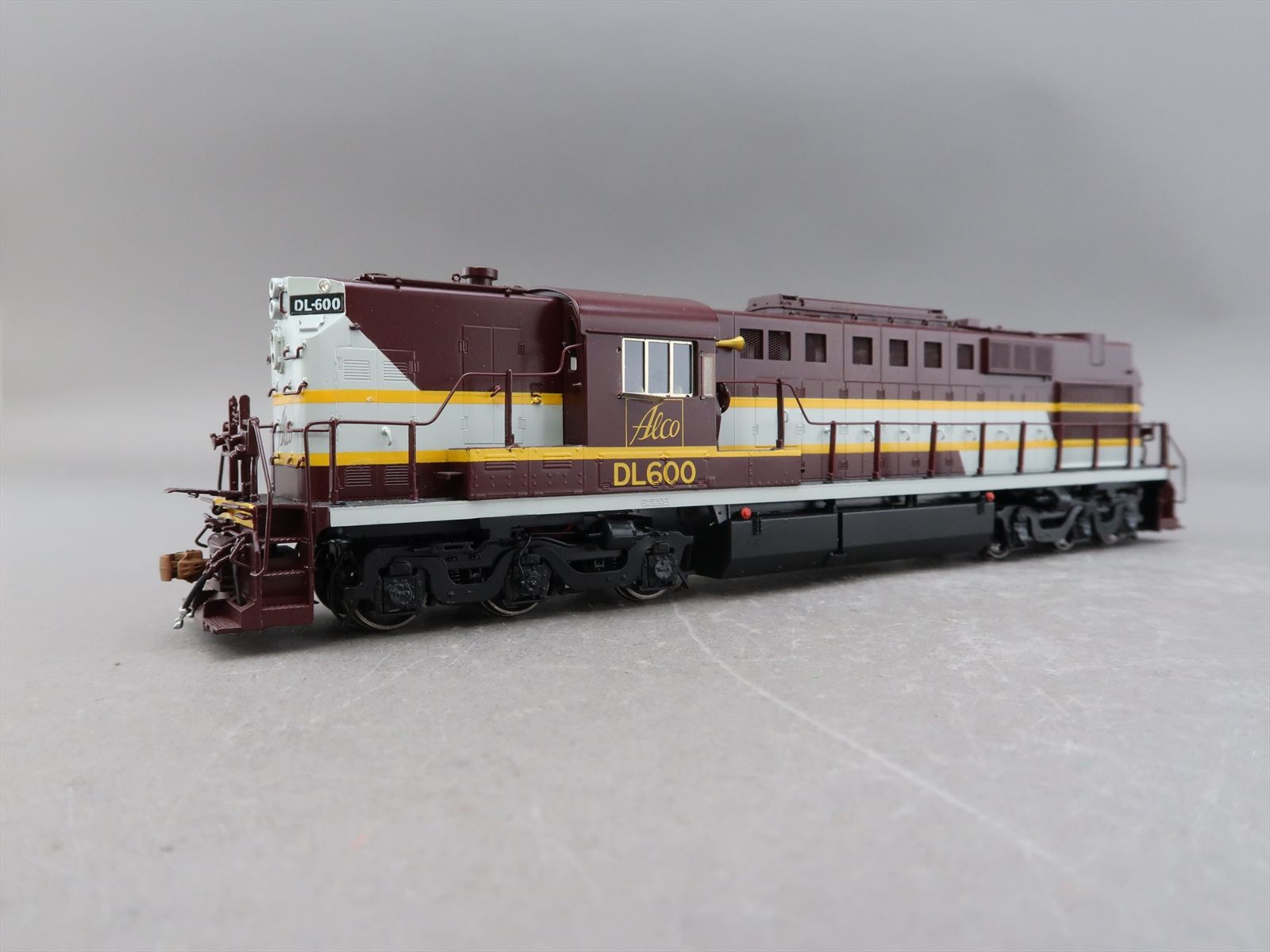 HO Brass Model - OMI 6900.1 ALCO RSD7 Demo Demonstrator Gray / Maroon ...