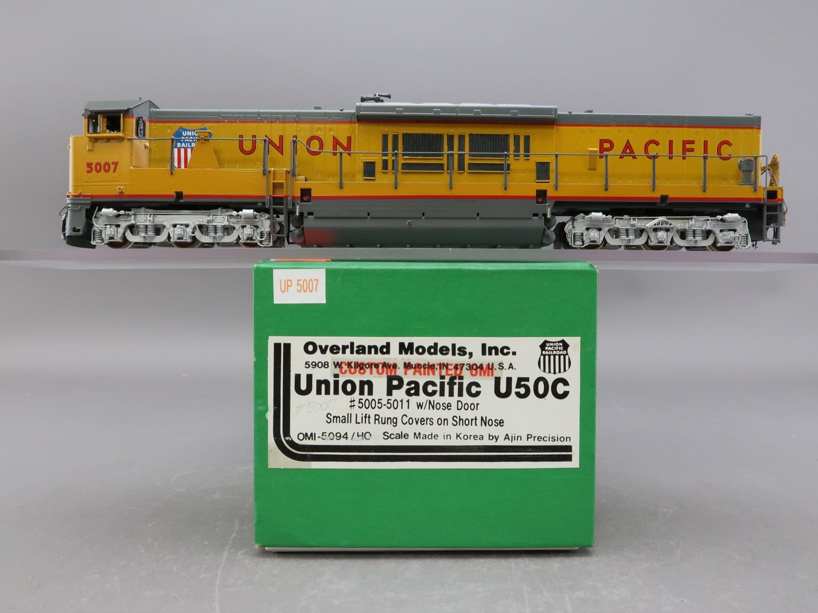 HO Brass Model - OMI 5094.1 UP Union Pacific U50C #5007 - F/P - 1997 ...