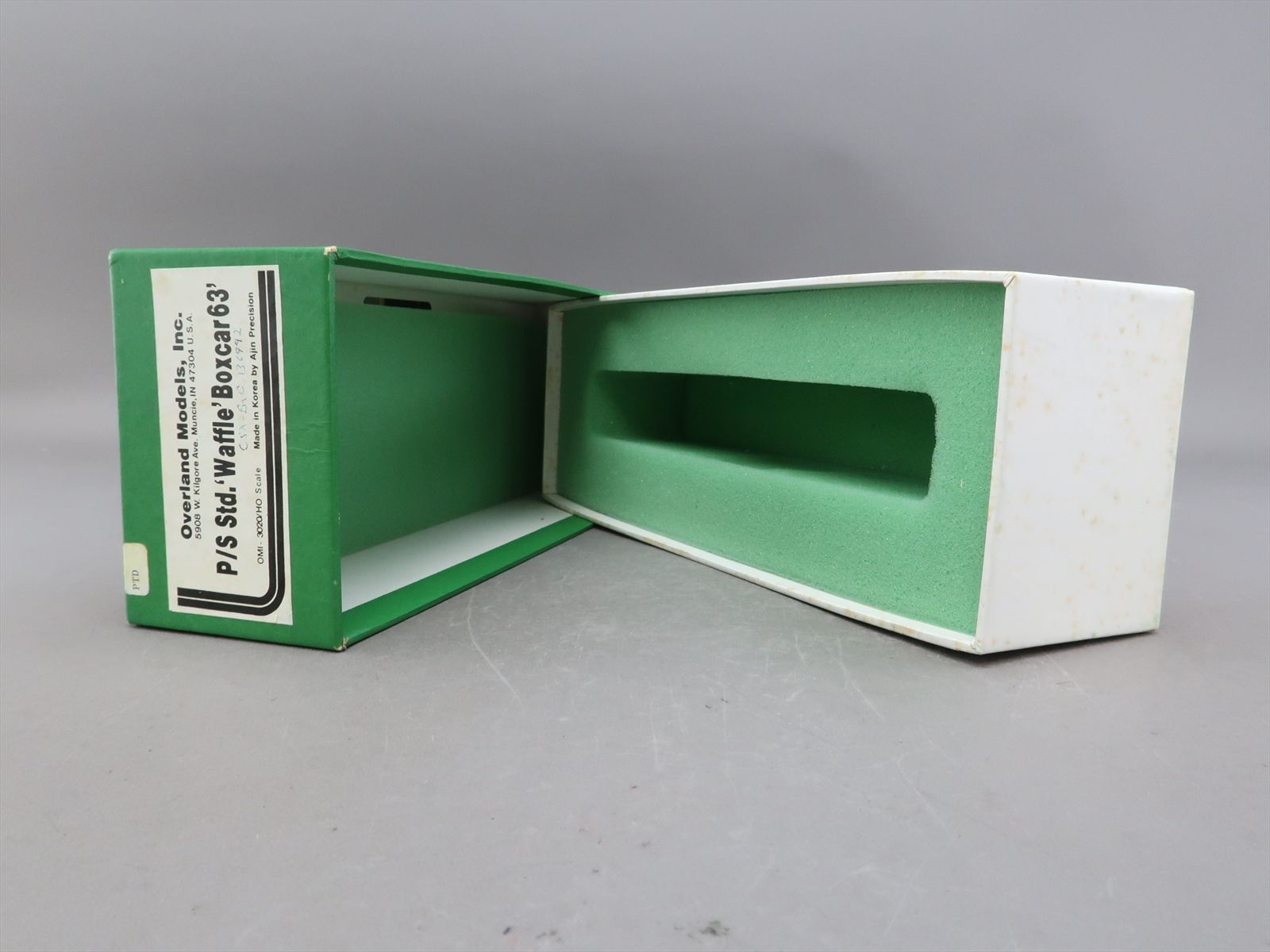 HO Brass Model - OMI 3020 CSX / B&O Baltimore & Ohio P/S Waffle Boxcar ...