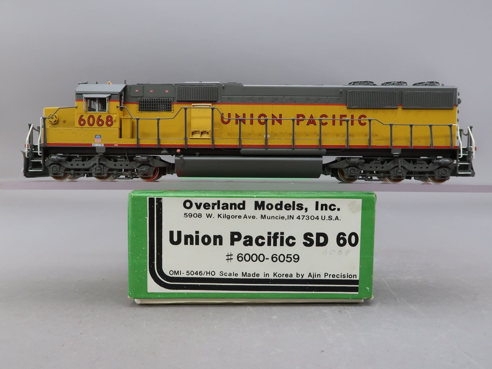 HO Brass Model - OMI 5046 UP Union Pacific SD60 #6068 - Pro Paint by ...