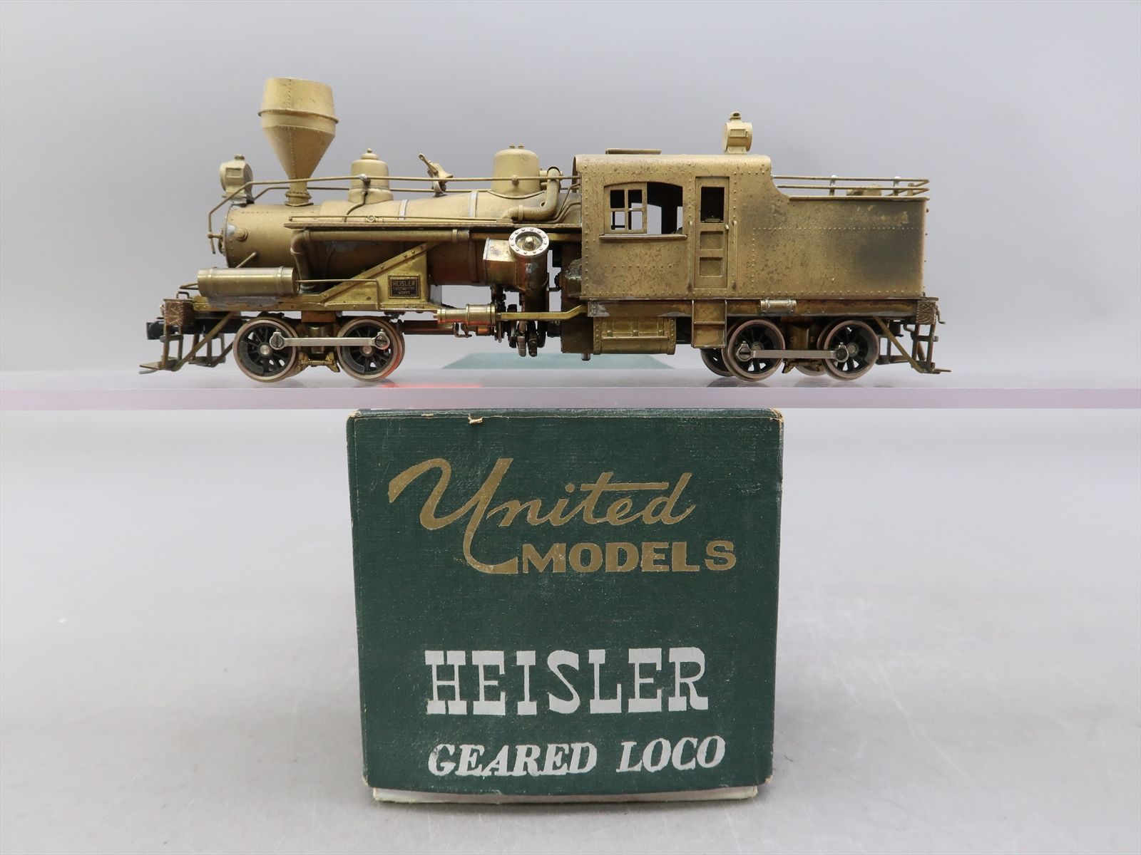 HO Brass Model - PFM 2-Truck Heisler Geared Locomotive - Unpainted ...