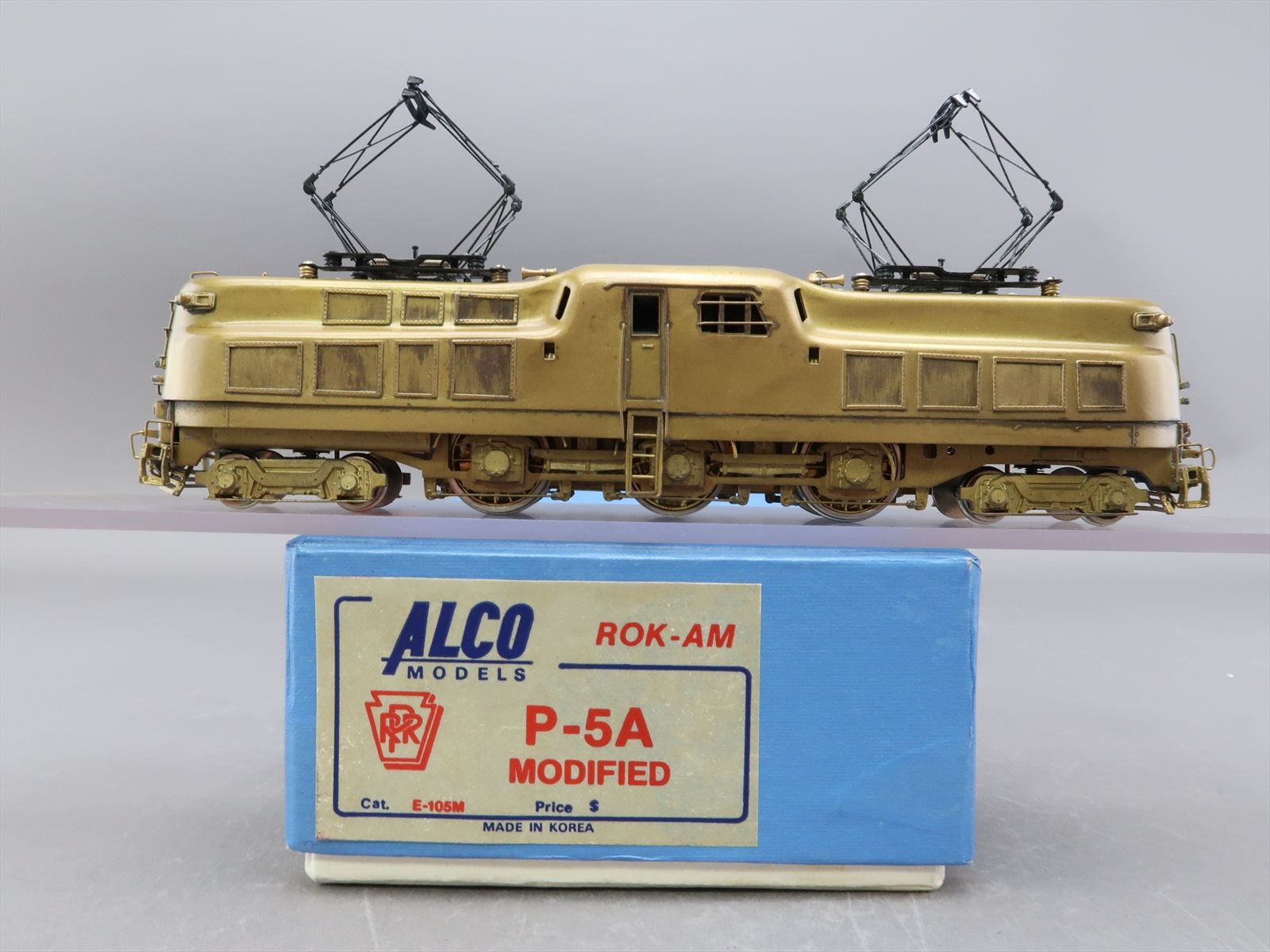 HO Brass Model - ALCO E-105M PRR Pennsylvania P-5A Modified - Unpainted ...