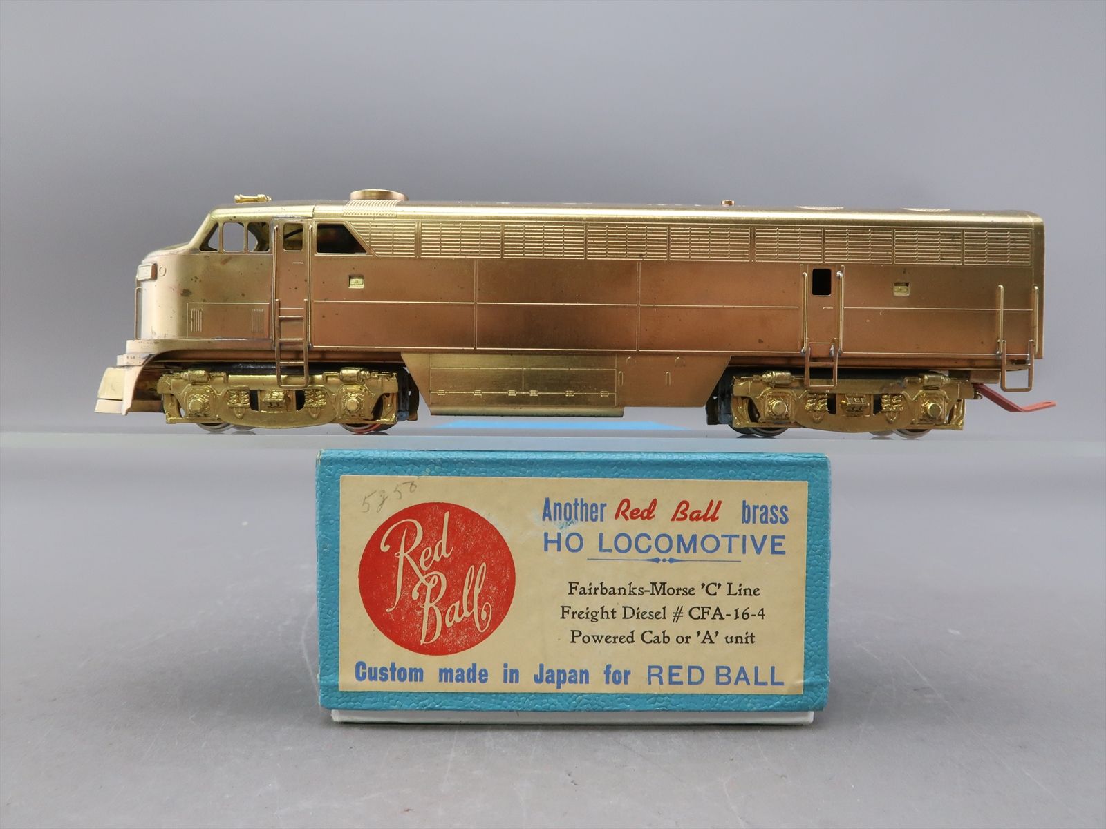 HO Brass Model - Red Ball F-M Fairbanks Morse C Liner Freight CFA-16-4 ...
