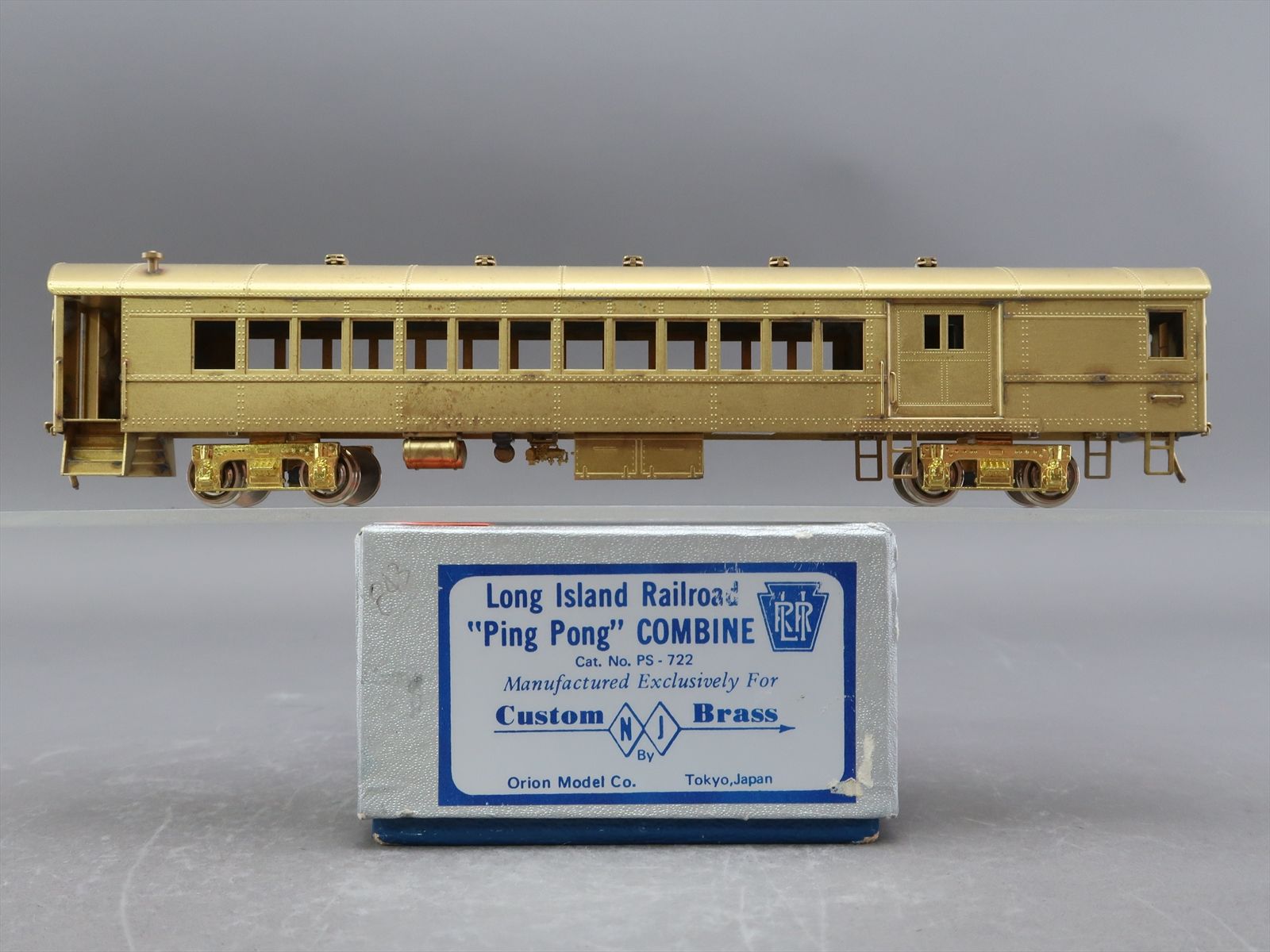 HO Brass Model - NJCB PS-722 LIRR Long Island Ping Pong Combine ...