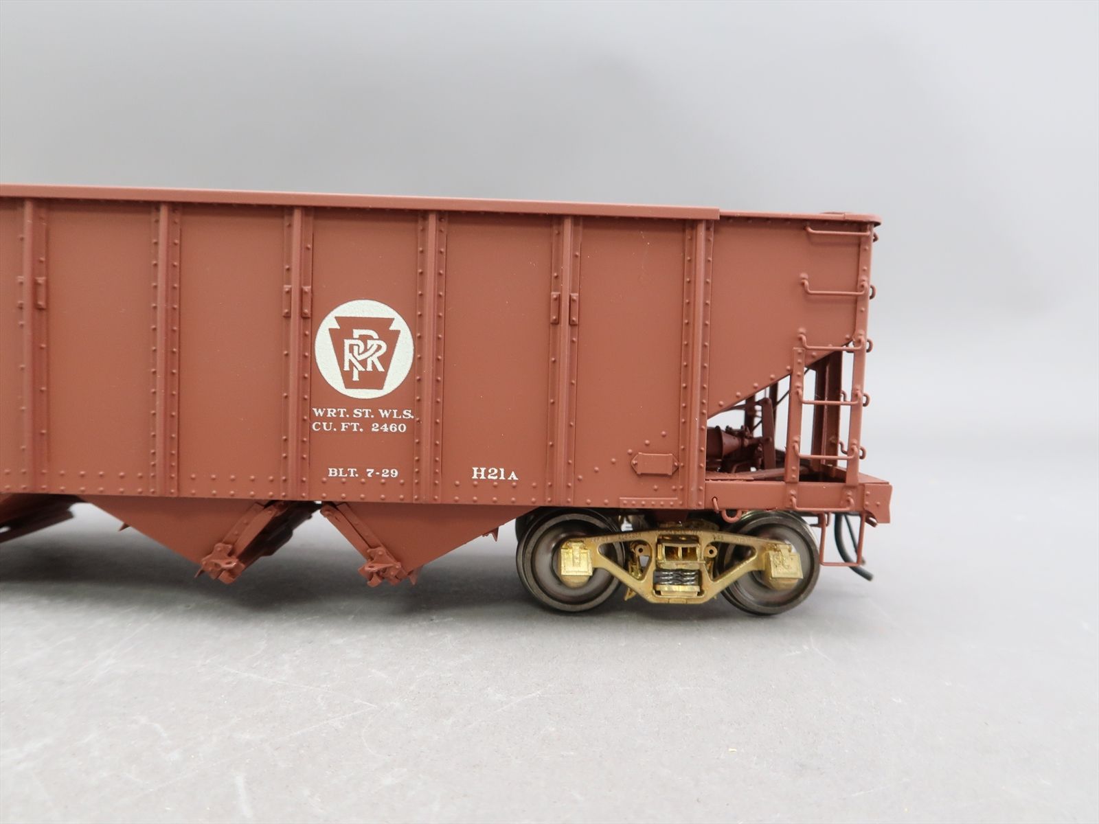 O Brass Model - PL 850 PL-850 PRR Pennsylvania H-21a Quad Hopper ...
