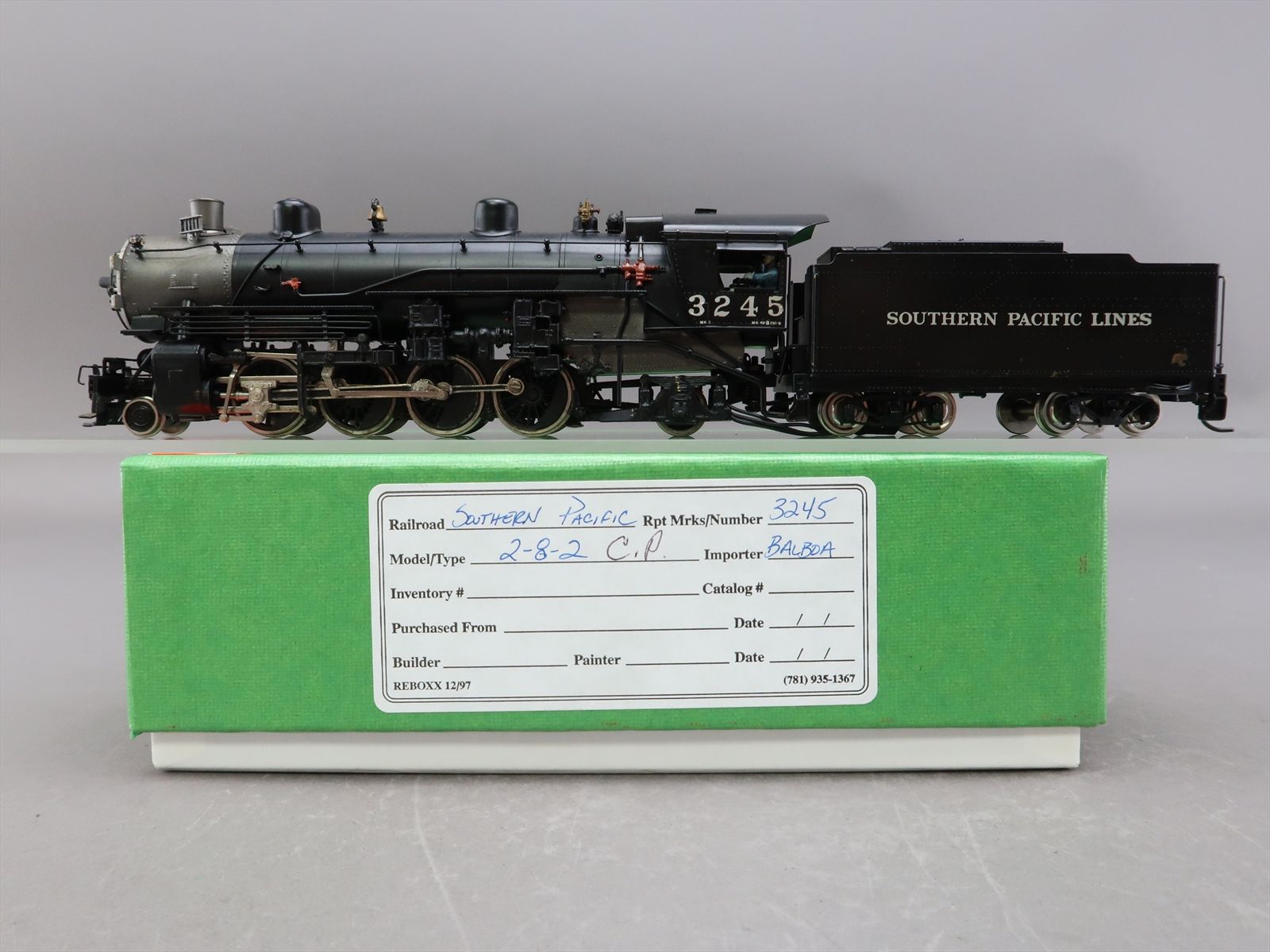 HO Brass Model - Balboa SP Southern Pacific MK-5 2-8-2 #3245 - Custom ...