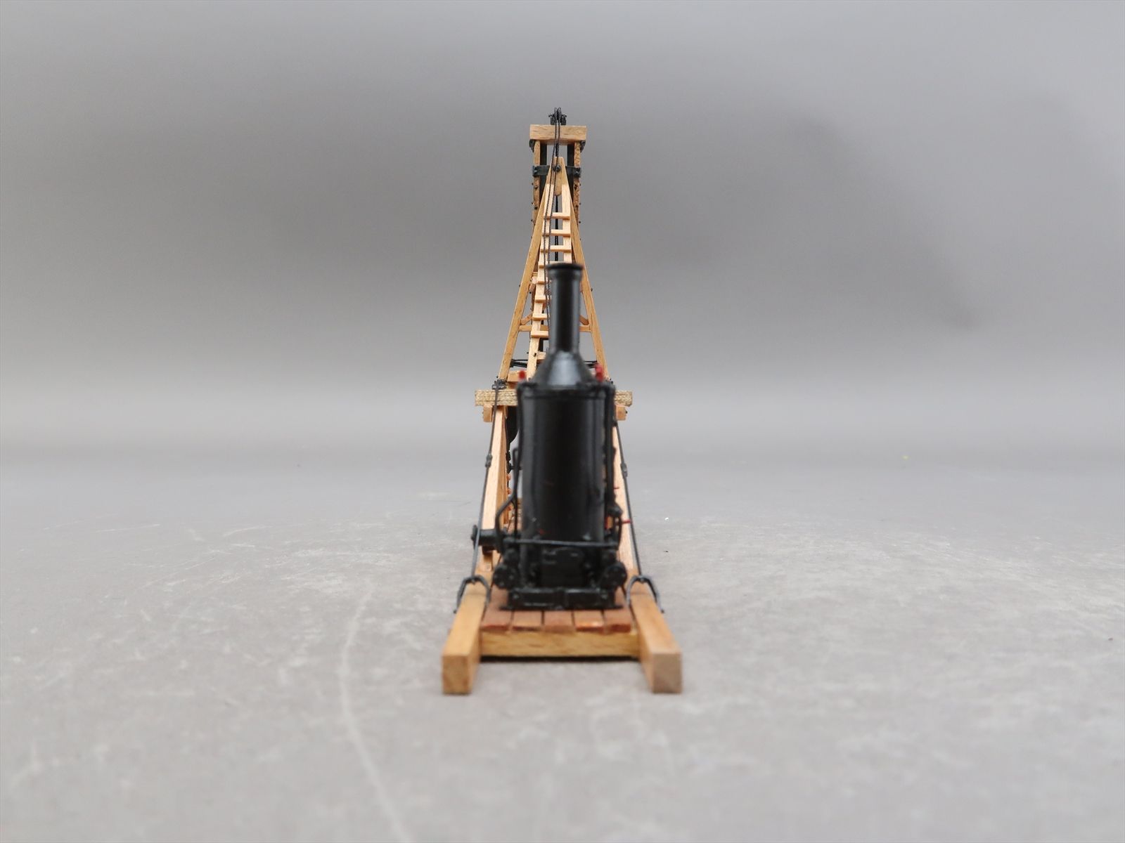 HO / HOn3 Brass / Wood Model - PSC 17660-1 Hammond Pile Driver w/ 2 ...