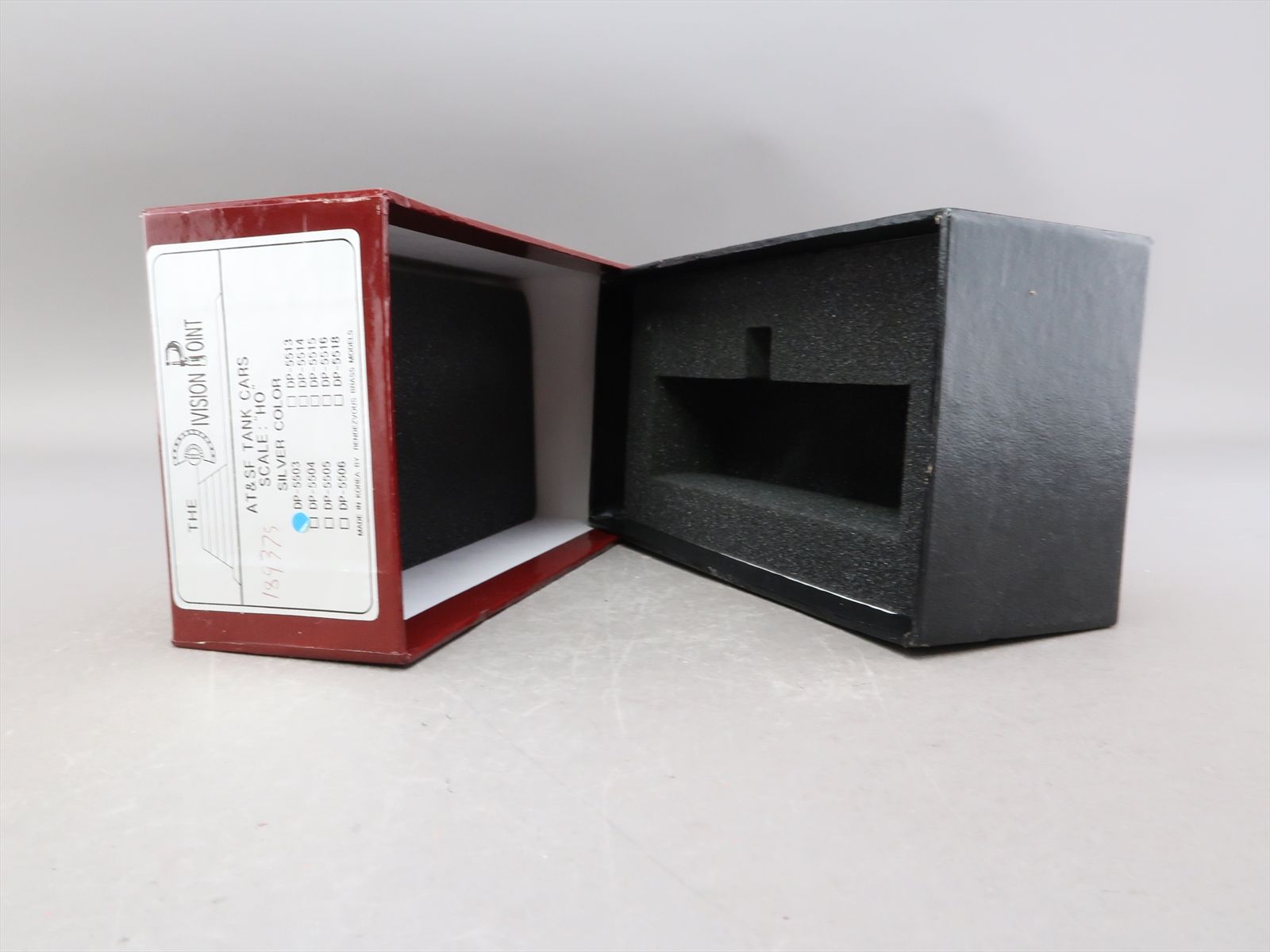 HO Brass Model - DP 5503 AT&SF Santa Fe Silver Tank Car Single Dome ...