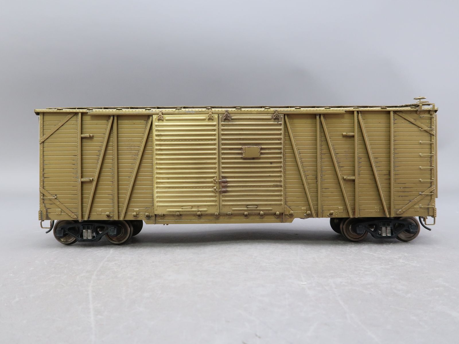 O Brass Model - PSC 15553 40' Boxcar Outside Braced Double Door Outside ...