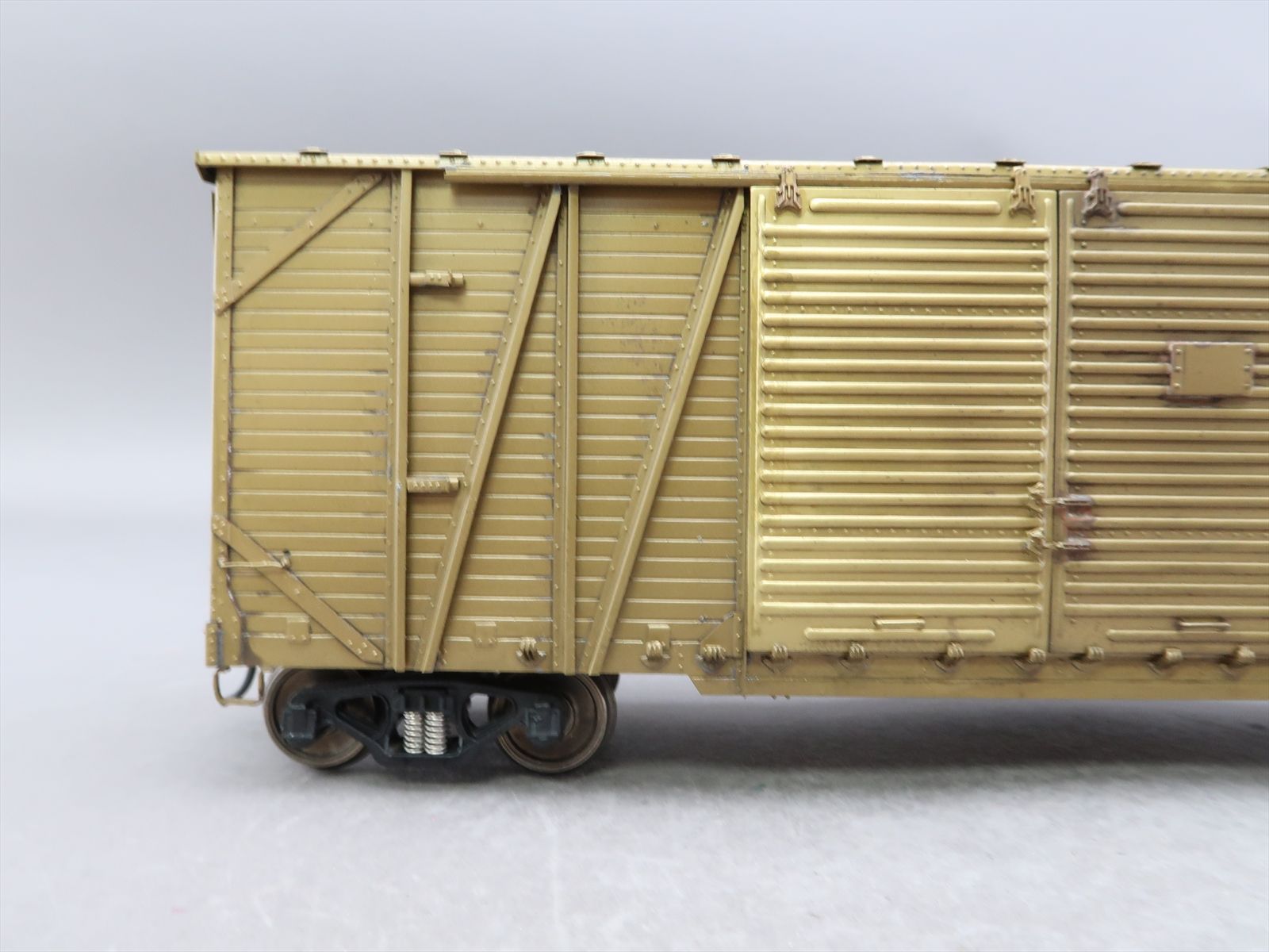 O Brass Model - PSC 15553 40' Boxcar Outside Braced Double Door Outside ...