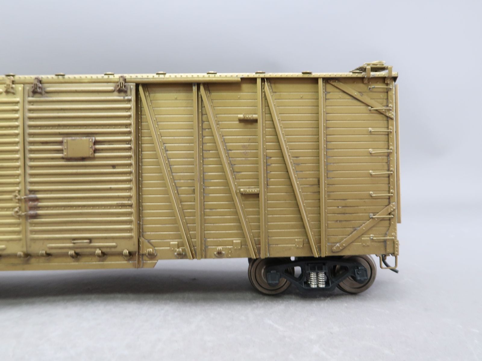 O Brass Model - PSC 15553 40' Boxcar Outside Braced Double Door Outside ...