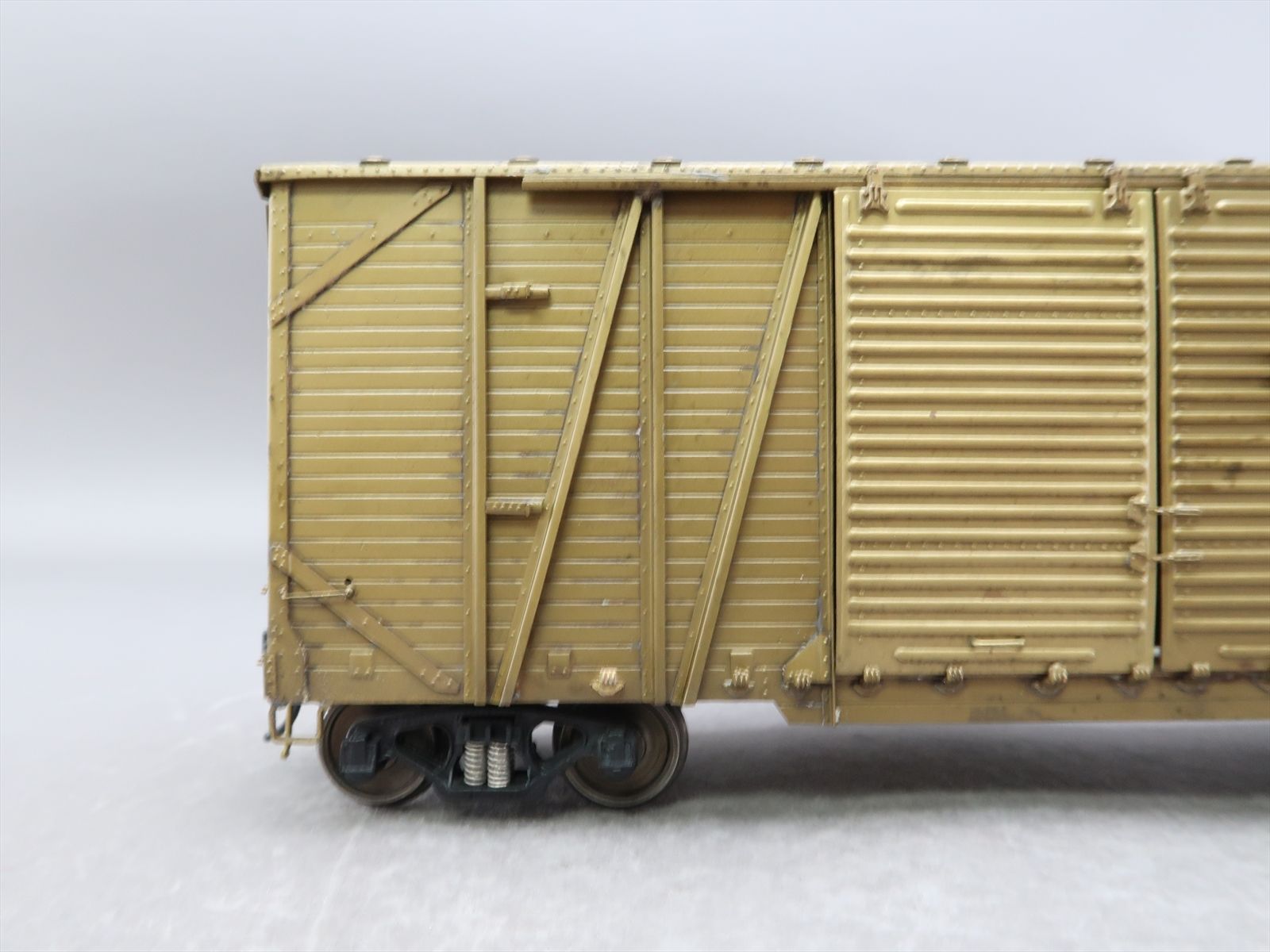 O Brass Model - PSC 15553 40' Boxcar Outside Braced Double Door Outside ...