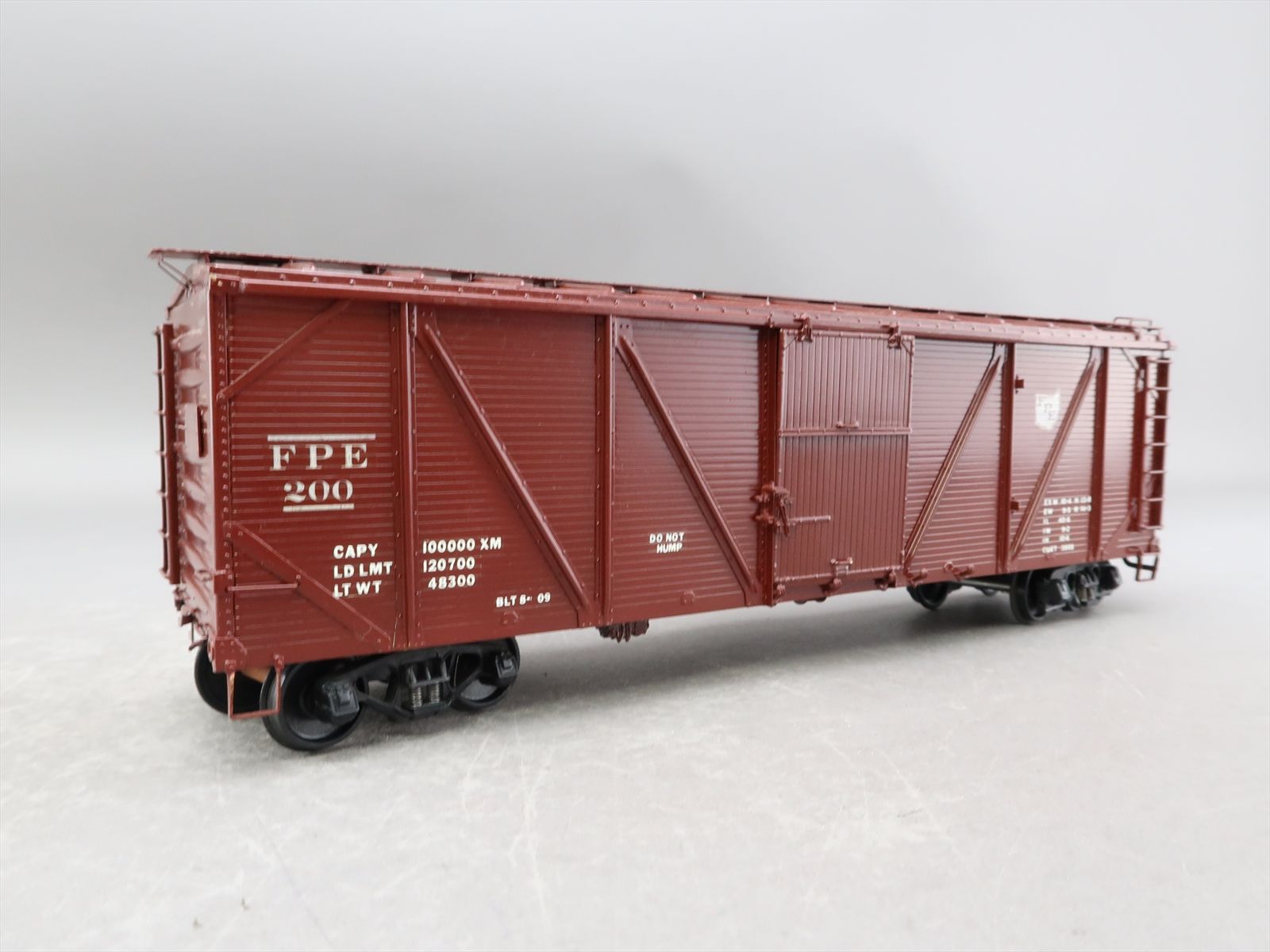 O Brass Model - PSC 15593 FPE Fairport Painesville & Eastern 40' 50 Ton ...