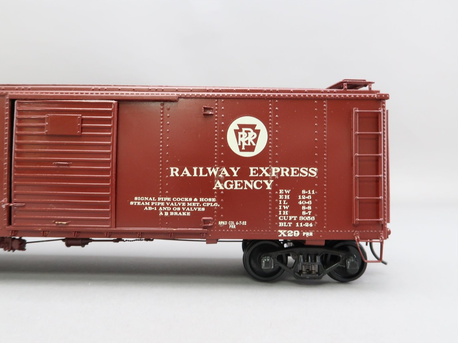 O Brass Model - PSC 15453 PRR Pennsylvania REA Railway Express Agency X ...
