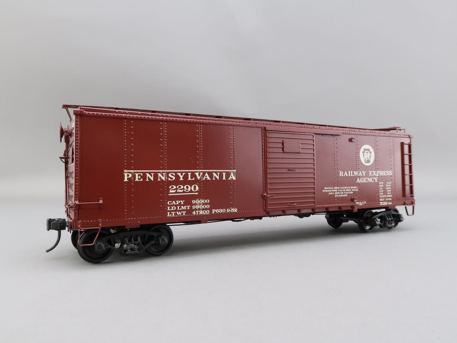 O Brass Model - PSC 15453 PRR Pennsylvania REA Railway Express Agency X ...