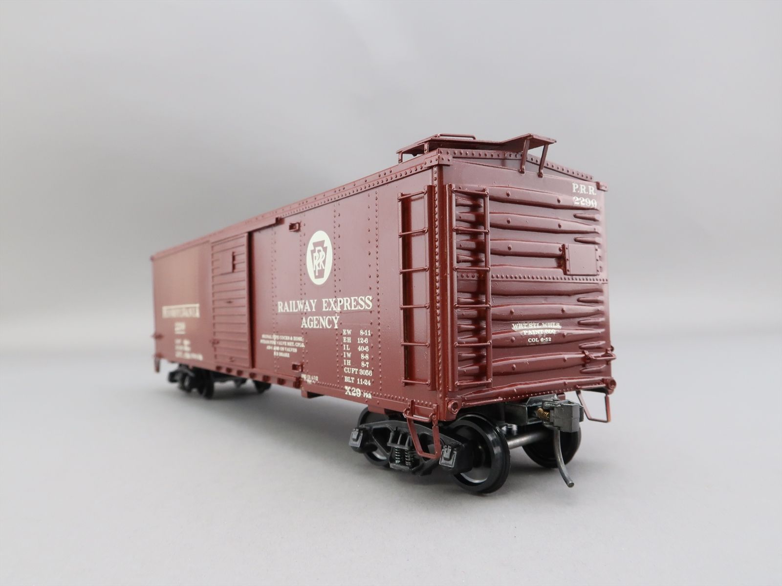 O Brass Model - PSC 15453 PRR Pennsylvania REA Railway Express Agency X ...