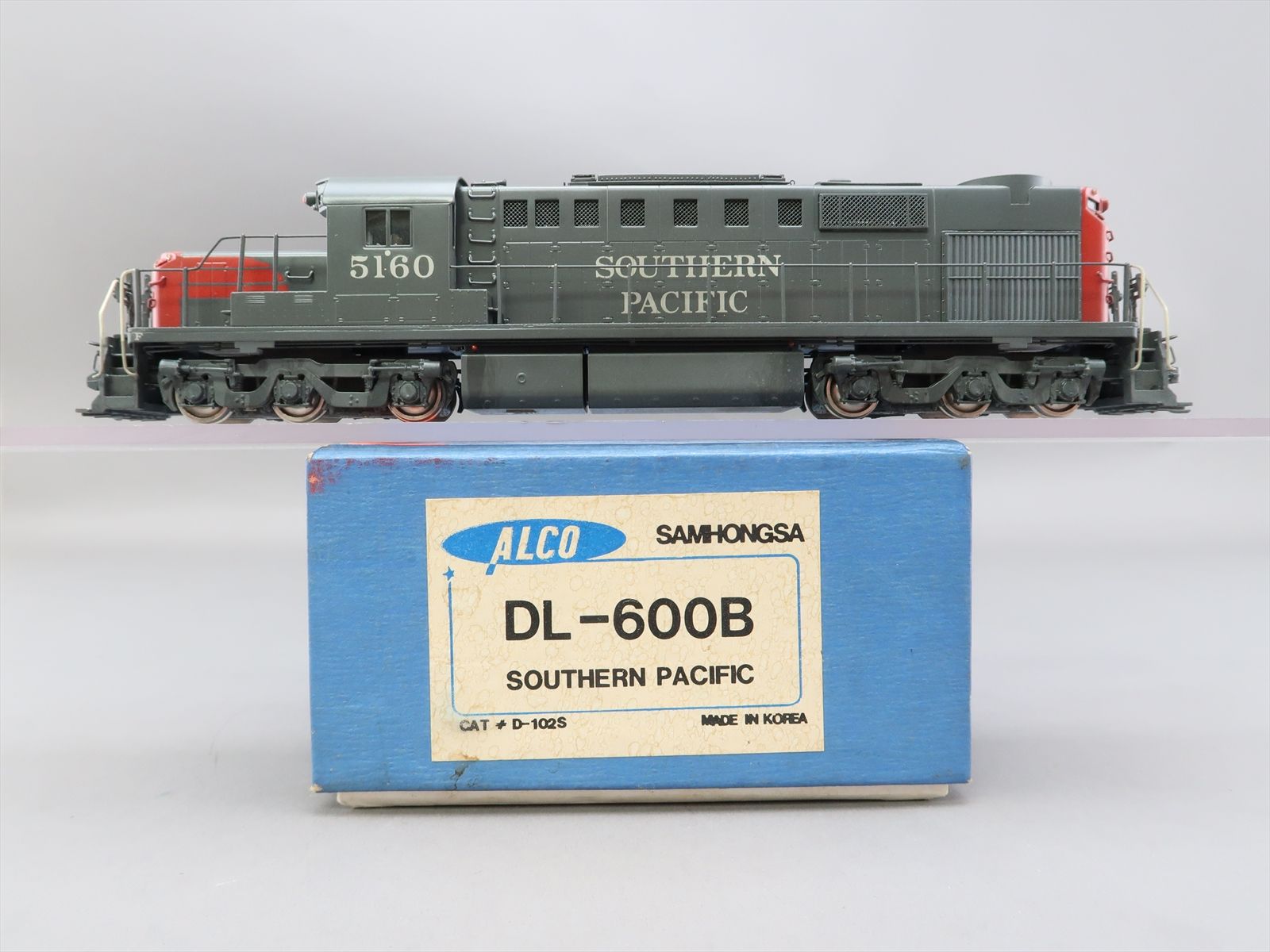 HO Brass Model - ALCO D-102S SP Southern Pacific RSD-15 DL-600B Low Hood #5160 - Custom - 1983 ...