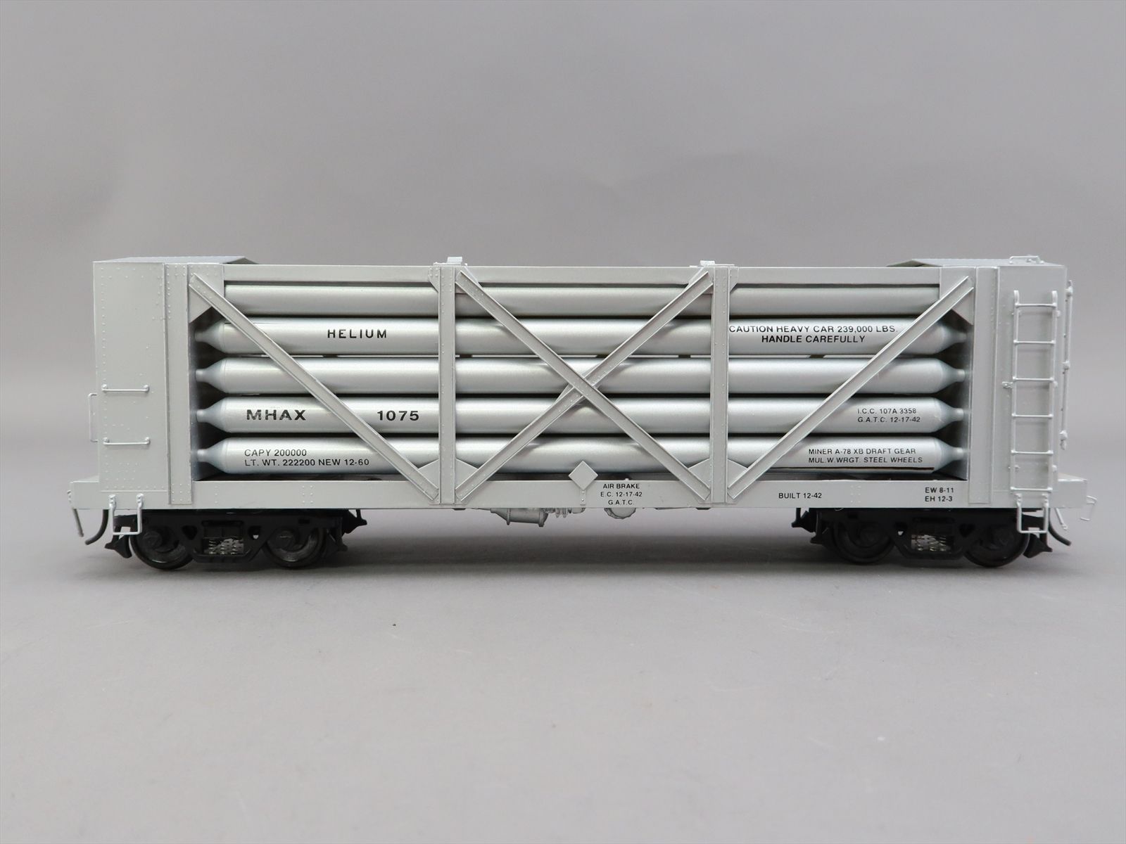 O Brass Model - Pecos River PRB 4492 US Navy MHAX Helium Car Modern ...