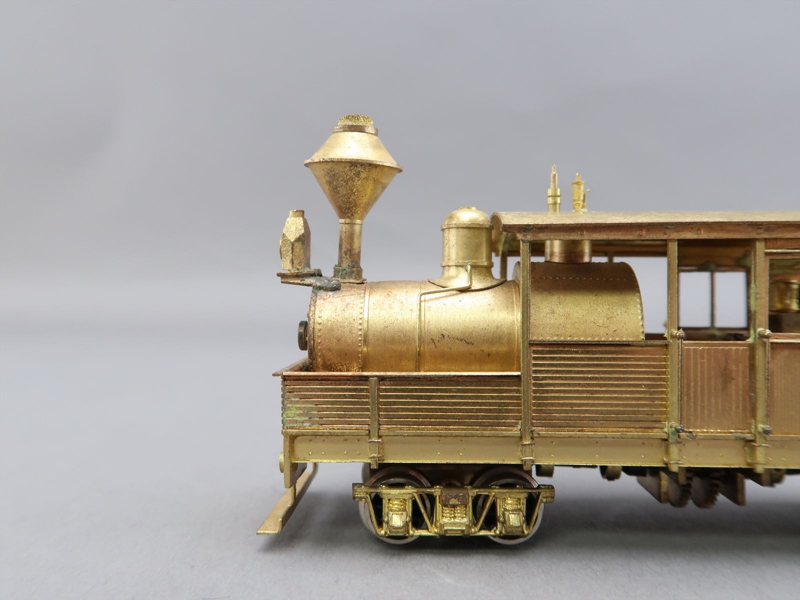 HO Brass Model - WMC Climax Class A - Horizontal Boiler - Wooden Frame ...