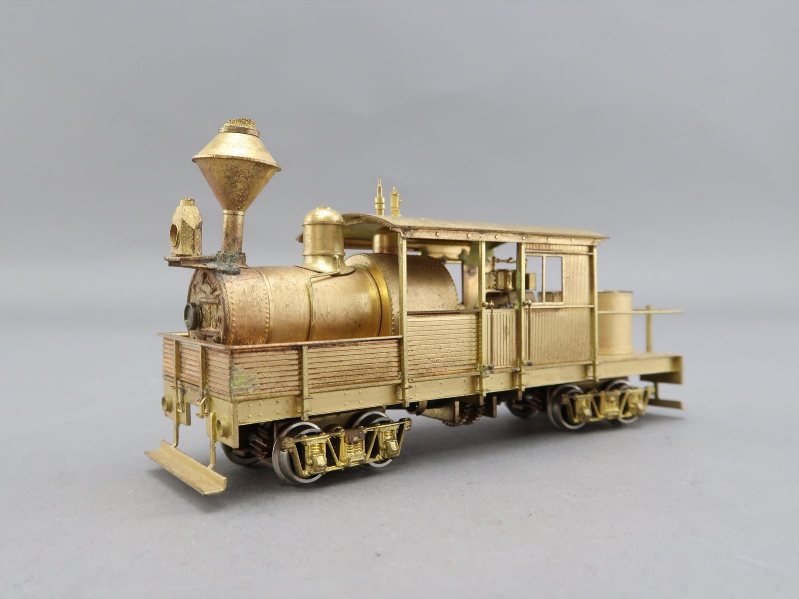 HO Brass Model - WMC Climax Class A - Horizontal Boiler - Wooden Frame ...