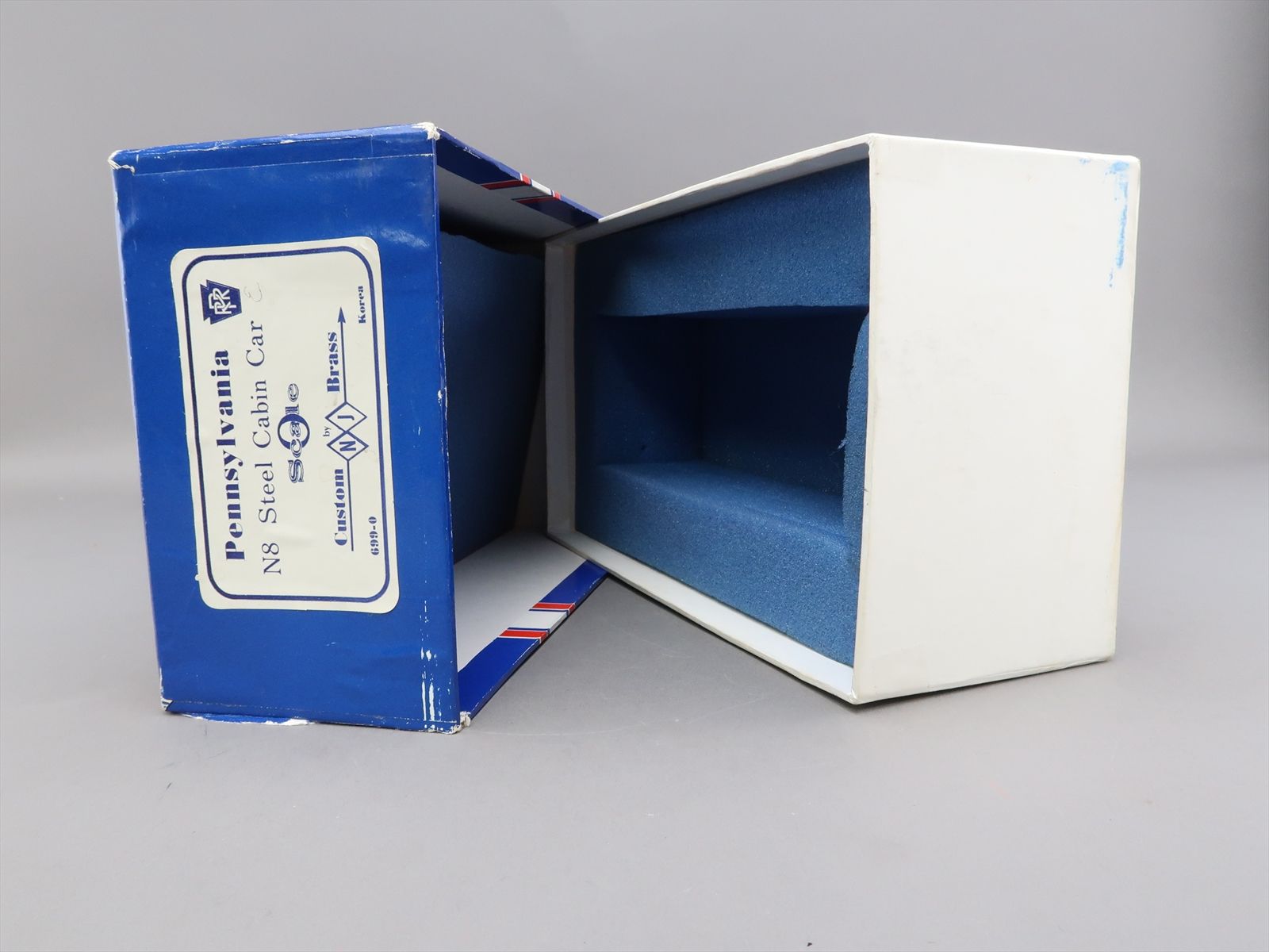 O Brass Model - NJCB 699-O PRR Pennsylvania N8 Steel Cabin Car Caboose ...