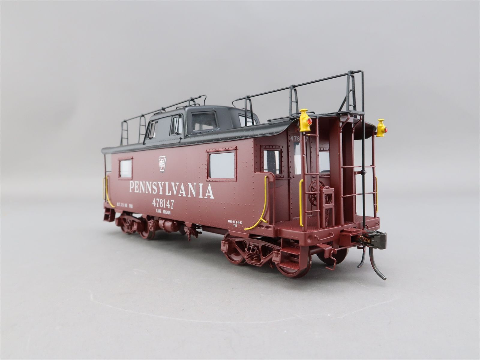 O Brass Model - NJCB 699-O PRR Pennsylvania N8 Steel Cabin Car Caboose ...