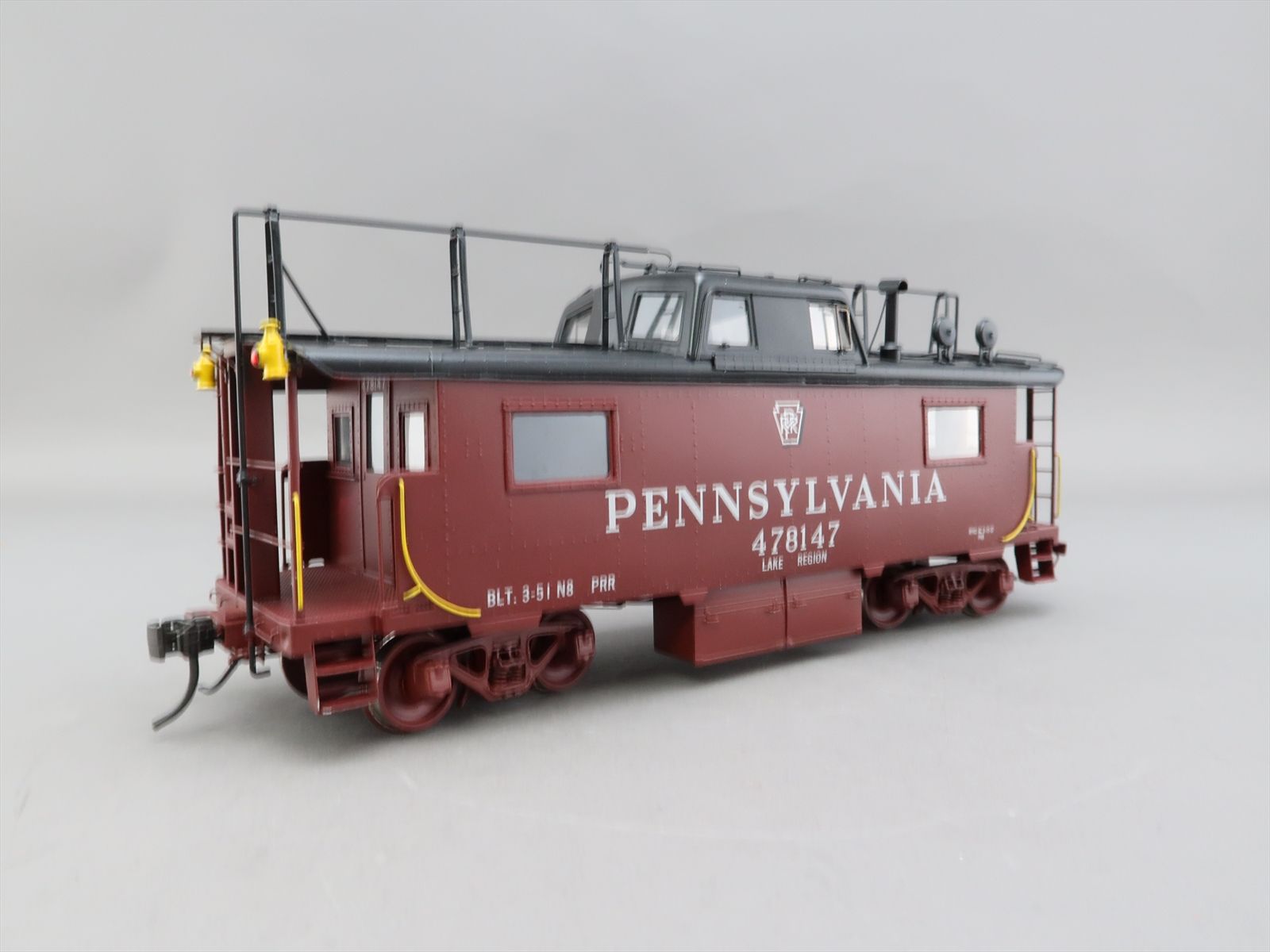 O Brass Model - NJCB 699-O PRR Pennsylvania N8 Steel Cabin Car Caboose ...