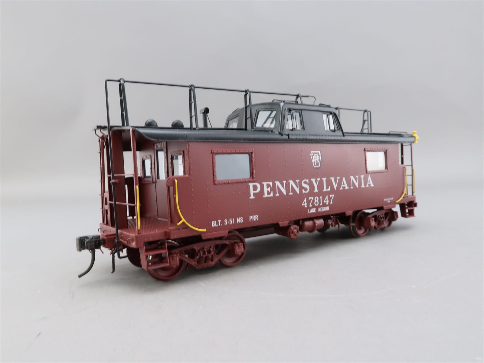 O Brass Model - NJCB 699-O PRR Pennsylvania N8 Steel Cabin Car Caboose ...