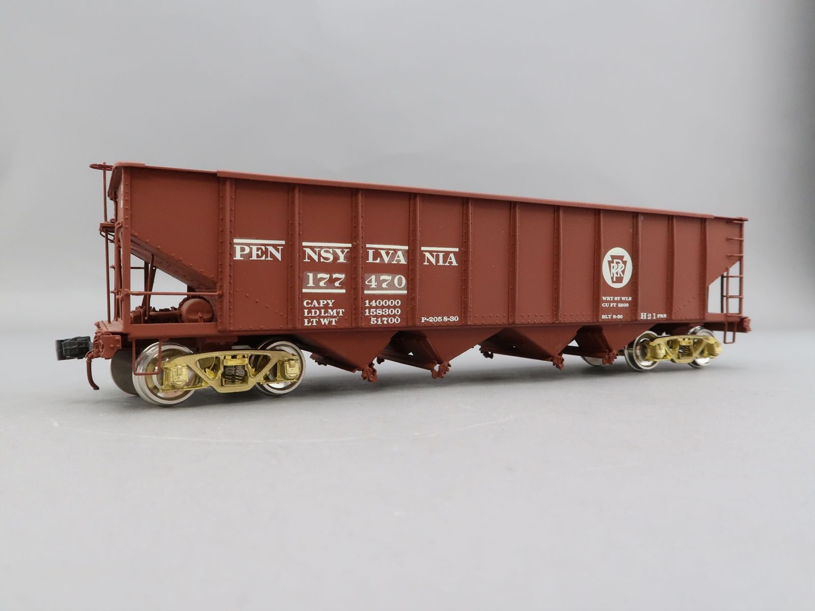 O Brass Model - PSC 15077 PRR Pennsylvania H-21 Quad Hopper 70 Ton ...