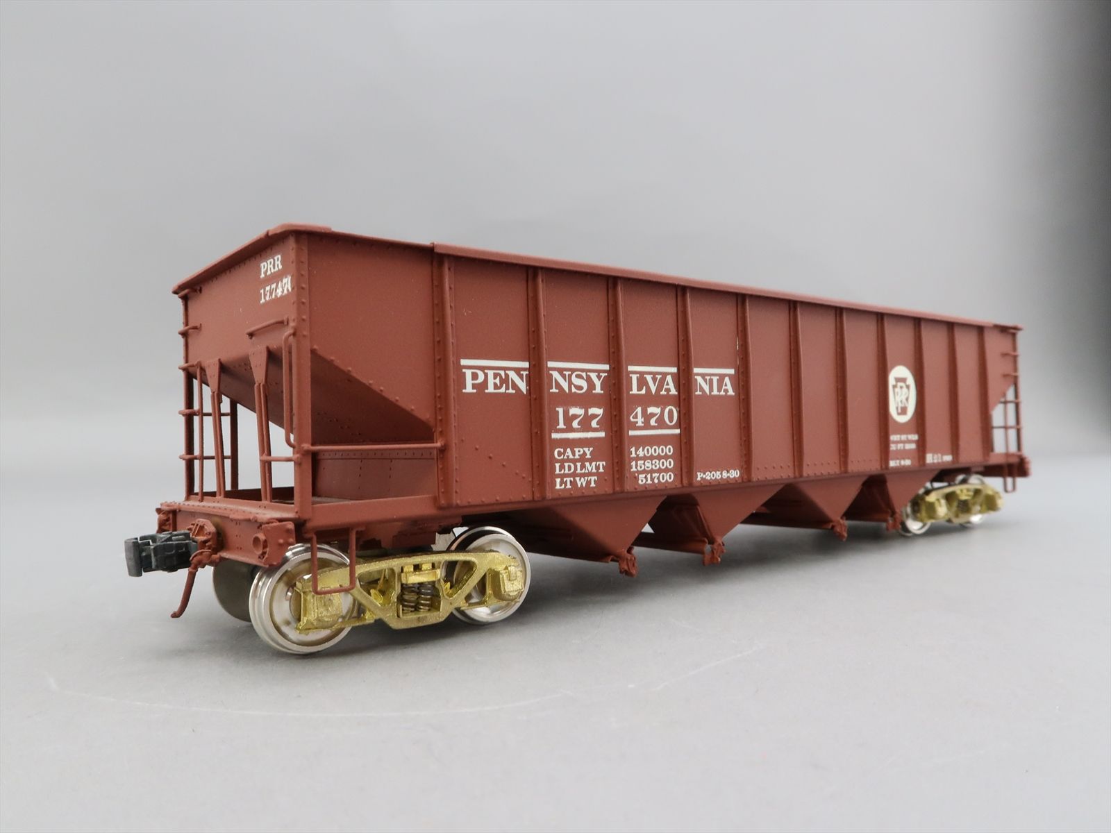 O Brass Model - PSC 15077 PRR Pennsylvania H-21 Quad Hopper 70 Ton ...