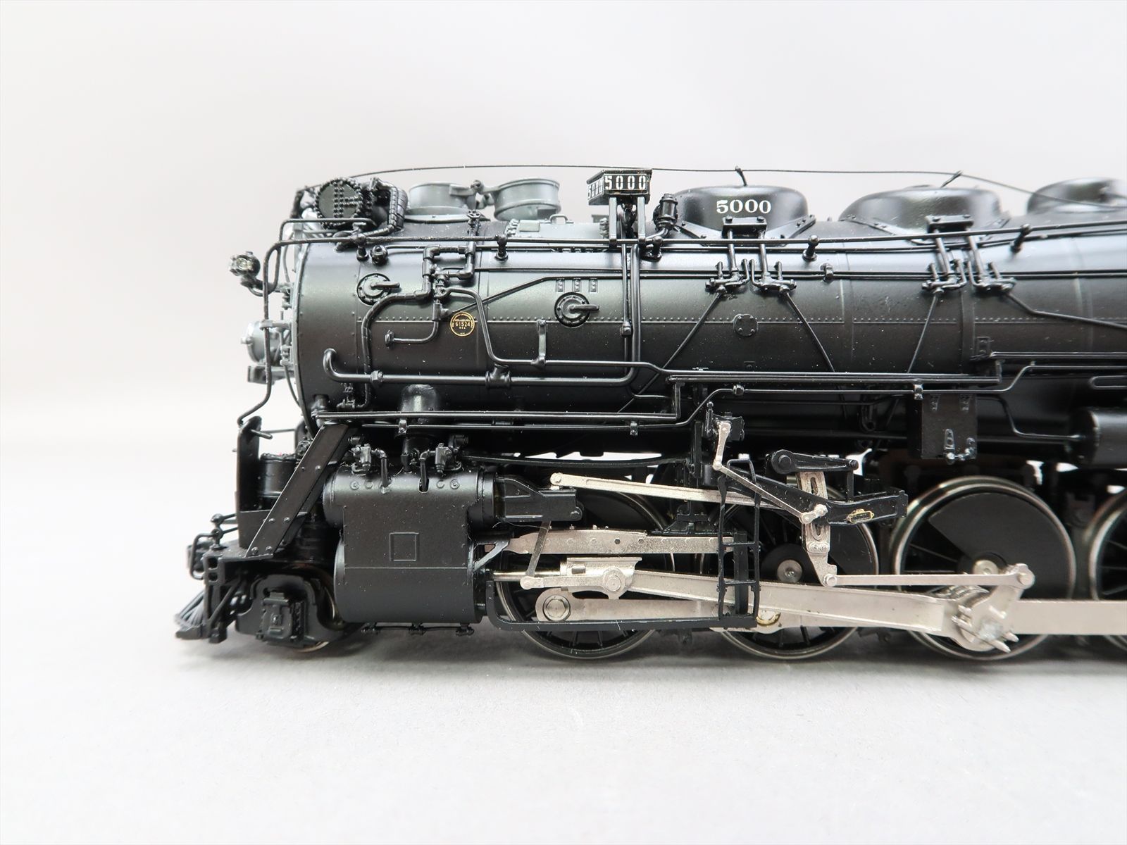 HO Brass Model - TCY 3002 AT&SF Santa Fe 2-10-4 Madame Queen #5000 Rebuilt w/ Oil Tender - F/P ...