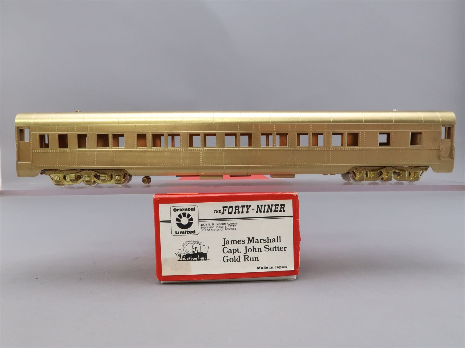 HO Brass Model - Oriental UP Union Pacific 12-1 Sleeper James Marshall ...