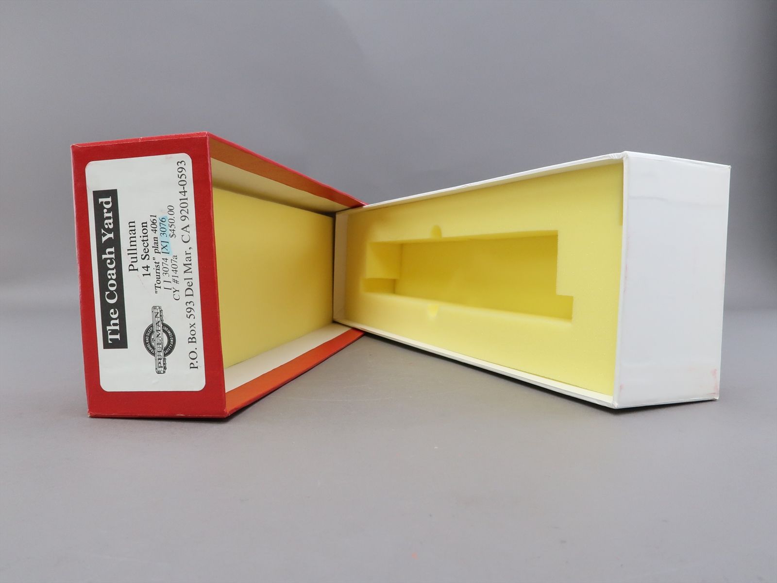 HO Brass Model - TCY 1407a 14 Section Pullman Tourist Sleeper #3076 - F ...