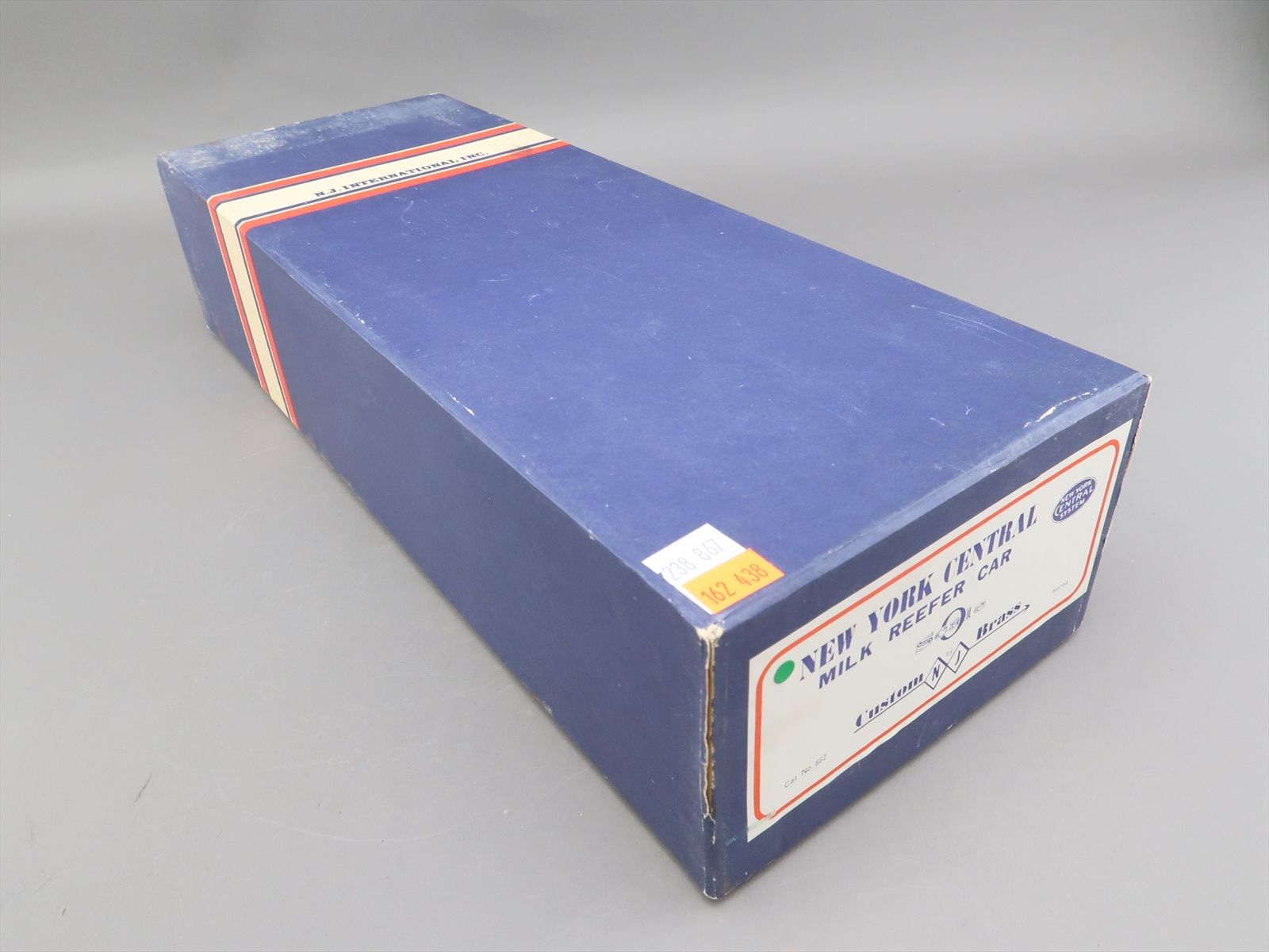 O Brass Model - NJCB 662 NYC New York Central Milk Reefer - Unpainted ...