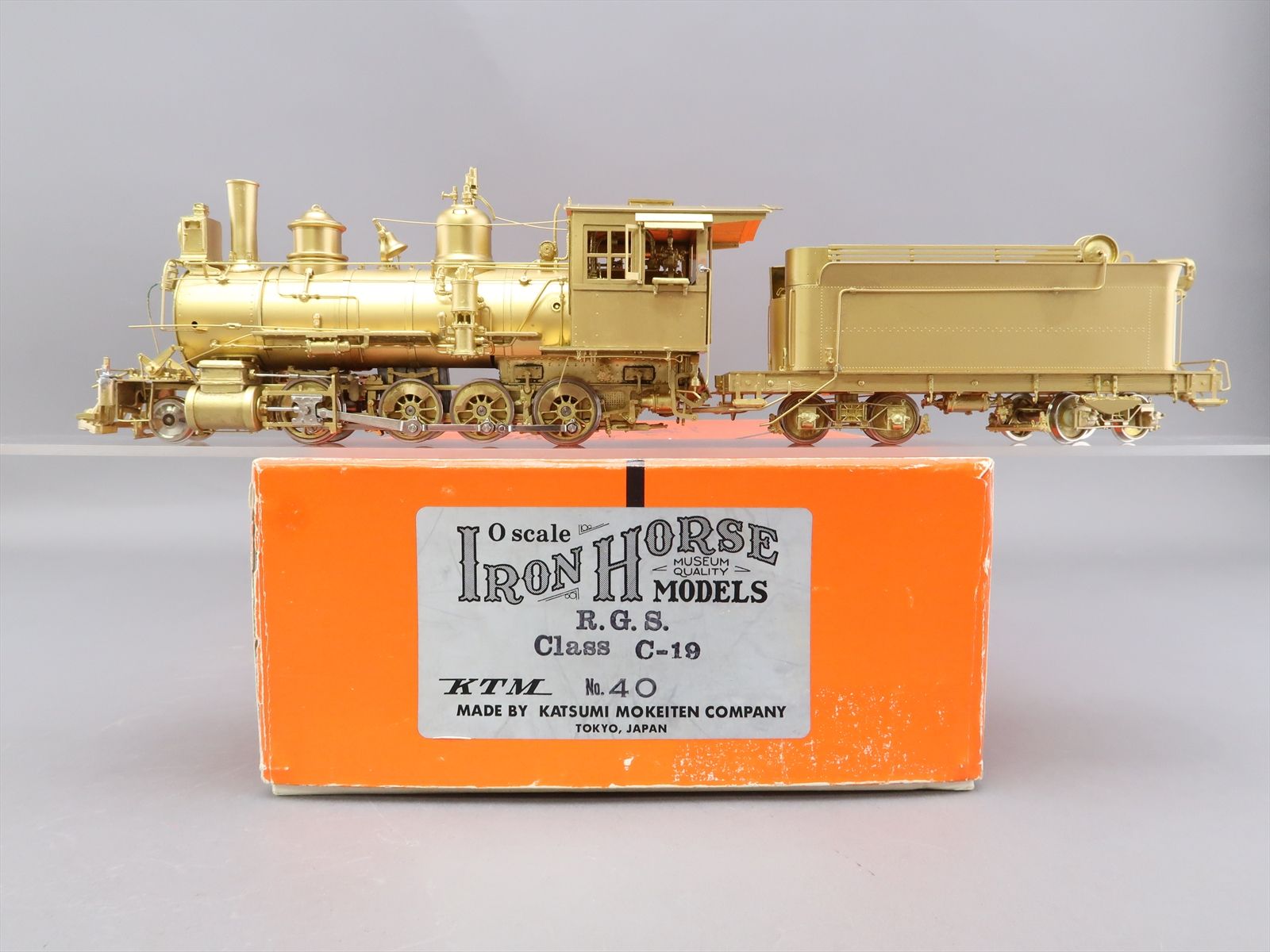 On3 Brass Model - PSC RGS Rio Grande Southern C-19 2-8-0 #40 ...