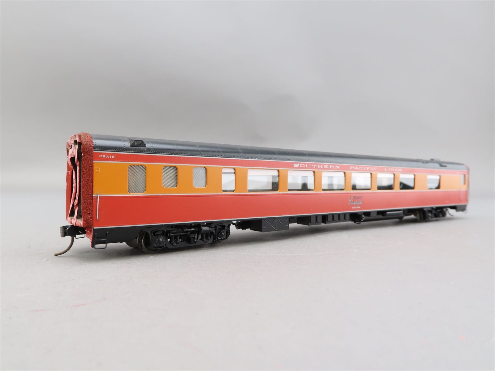 HO Brass Model - TCY 0052 SP Southern Pacific 48-Seat Chair Car Unskirted Shasta Daylight #2389 ...
