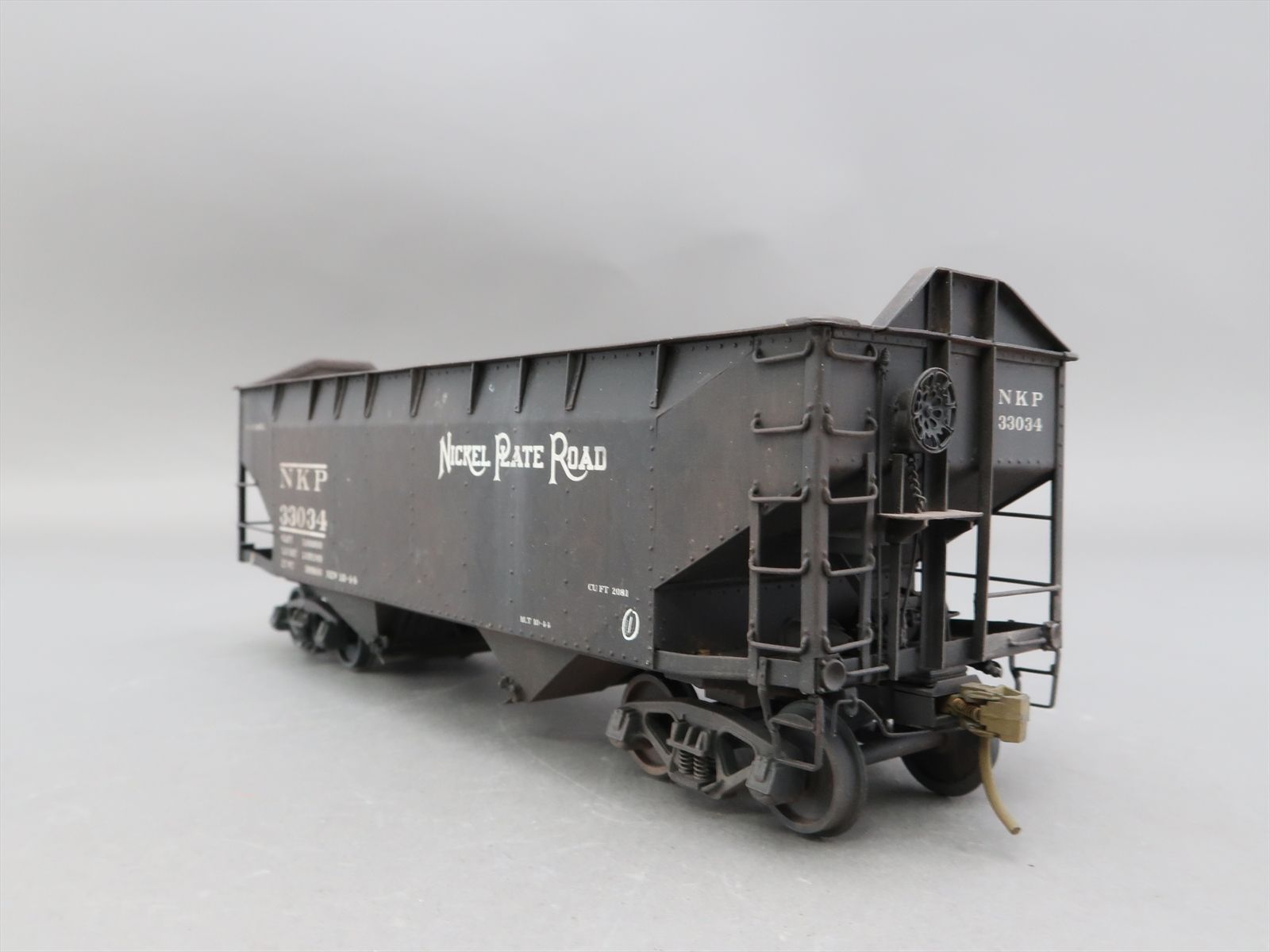 O Brass Model - PSC 15011 NKP Nickel Plate Road 55 Ton Peaked End ...