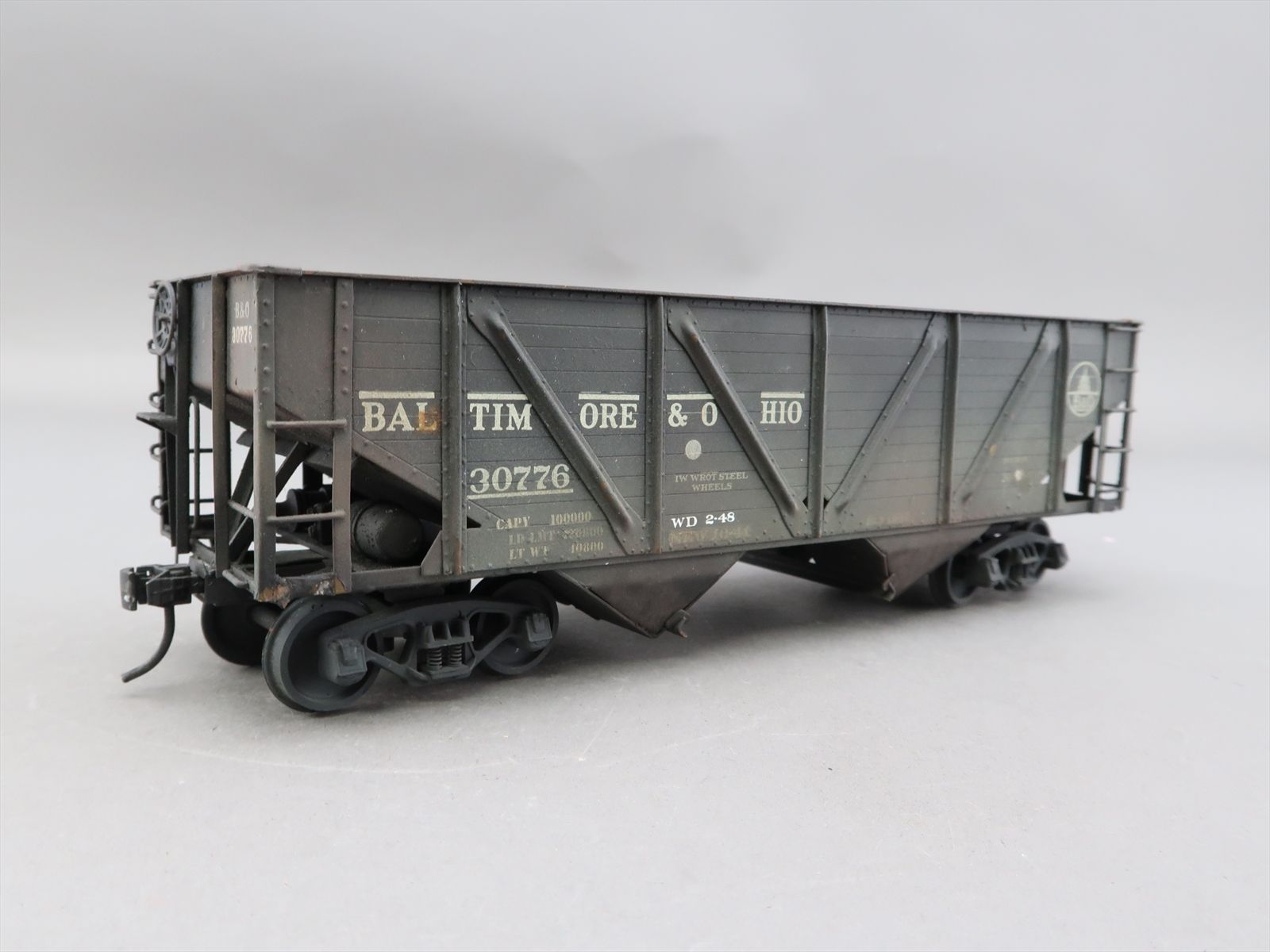 O Brass Model - MG Max Gray B&O Baltimore & Ohio 55 Ton Composite Twin ...