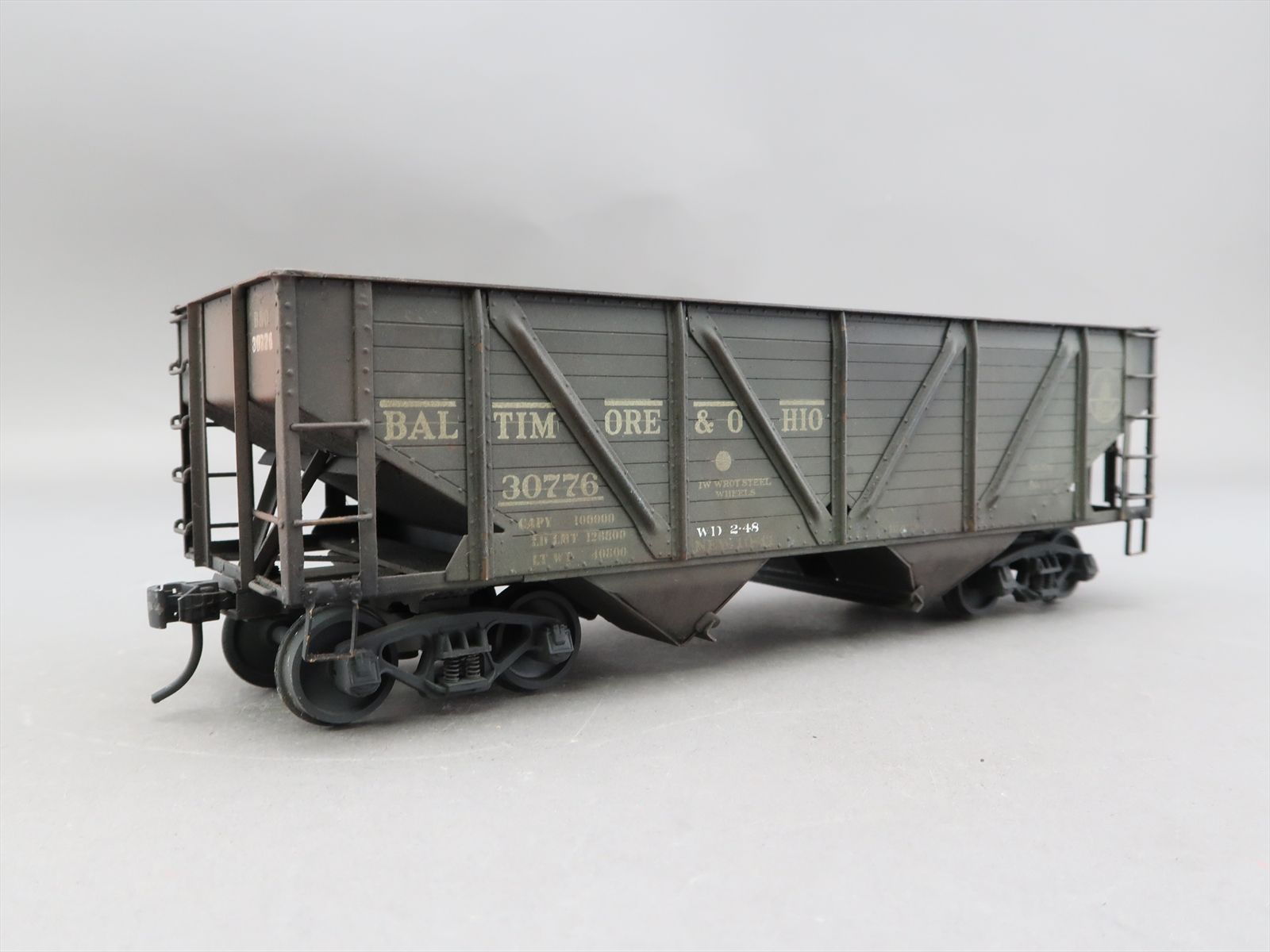 O Brass Model - MG Max Gray B&O Baltimore & Ohio 55 Ton Composite Twin ...