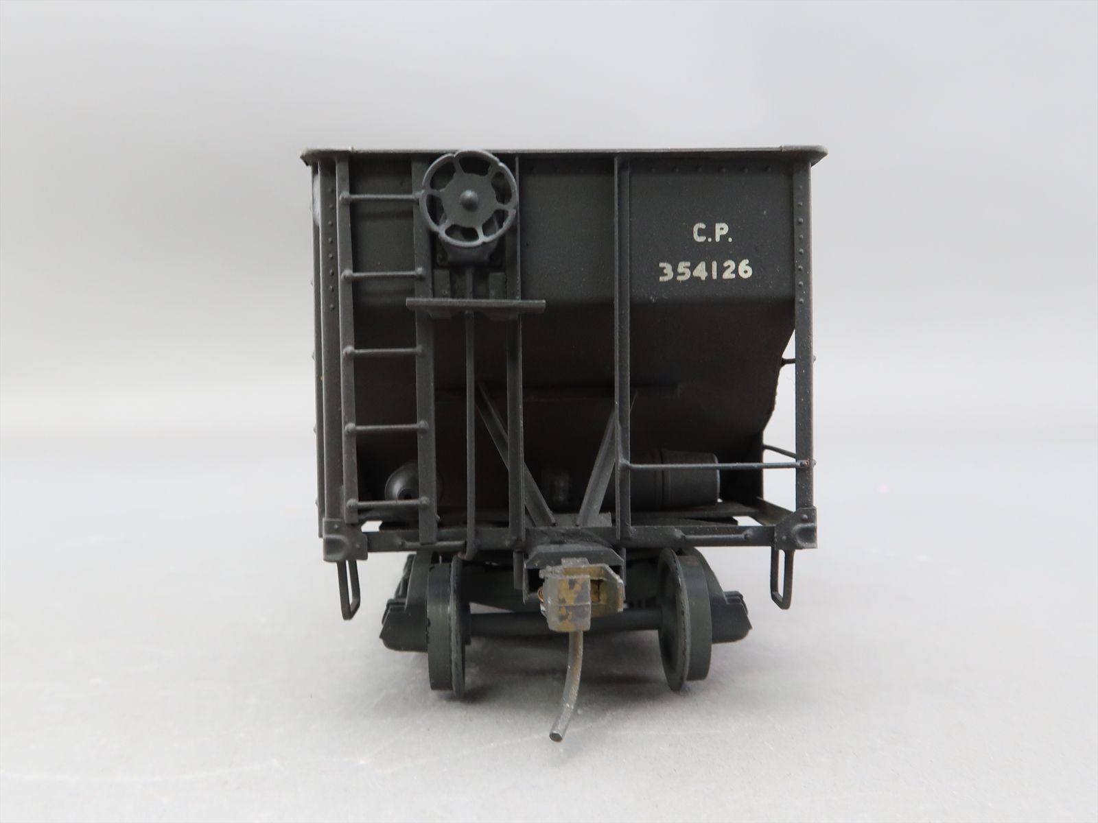 O Brass Model - MG Max Gray 502 CP Canadian Pacific 50 Ton Offset Steel ...