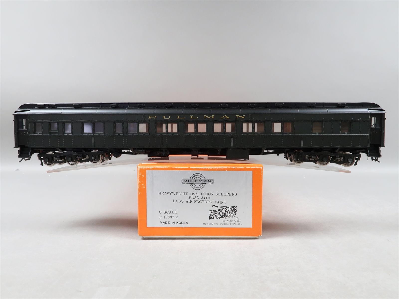 O Brass Model - PSC 15397-2 HW 12 Section Sleepers Plan 3410 Less Air ...