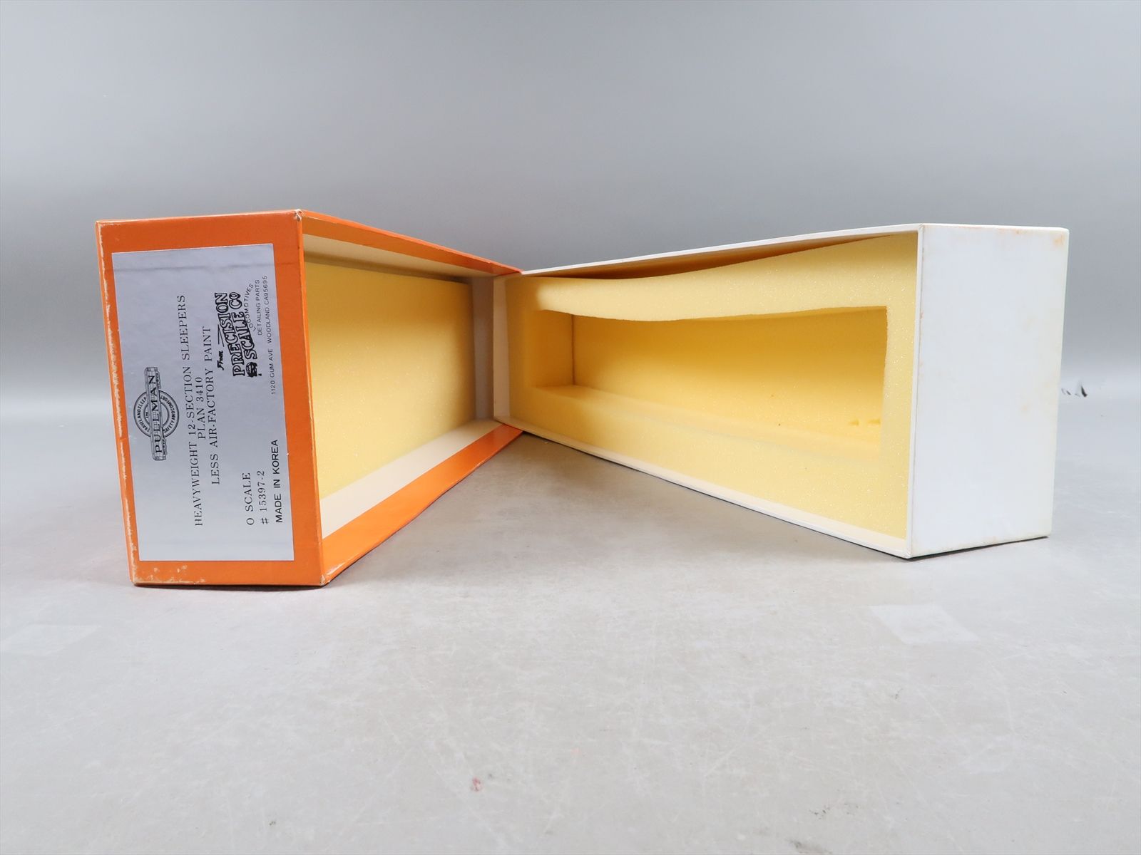 O Brass Model - PSC 15397-2 HW 12 Section Sleepers Plan 3410 Less Air ...