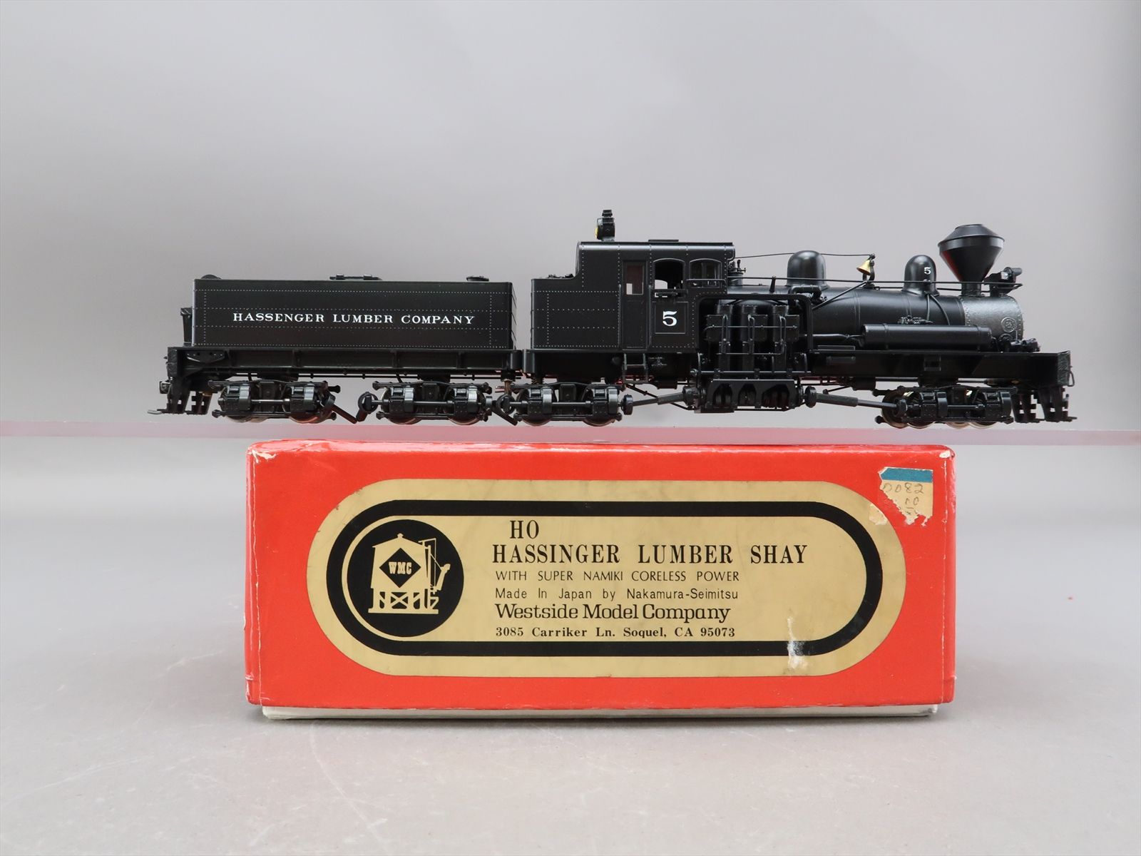 HO Brass Model - WMC Hassinger Lumber 4 Truck Shay Super Nakimi ...
