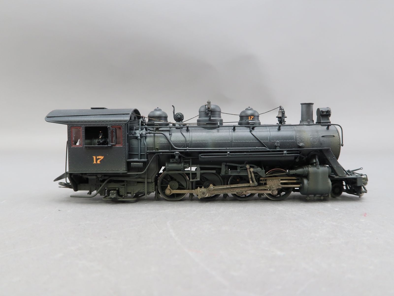 HOn3 Brass Model - HM Halmark EBT East Broad Top 2-8-2 #17 - Pro Paint ...
