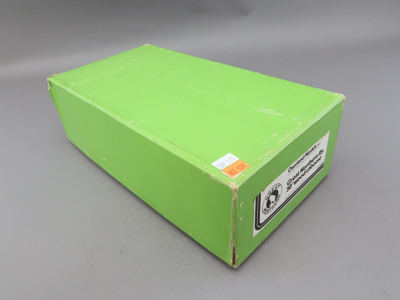 O Brass Model - OMI 0010 GN Great Northern 30' Wood Caboose #X203 ...