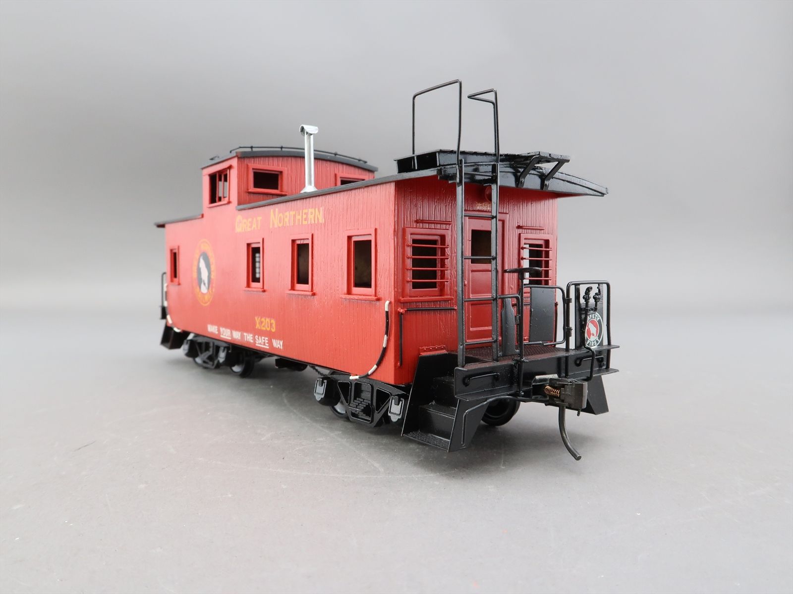O Brass Model - OMI 0010 GN Great Northern 30' Wood Caboose #X203 ...