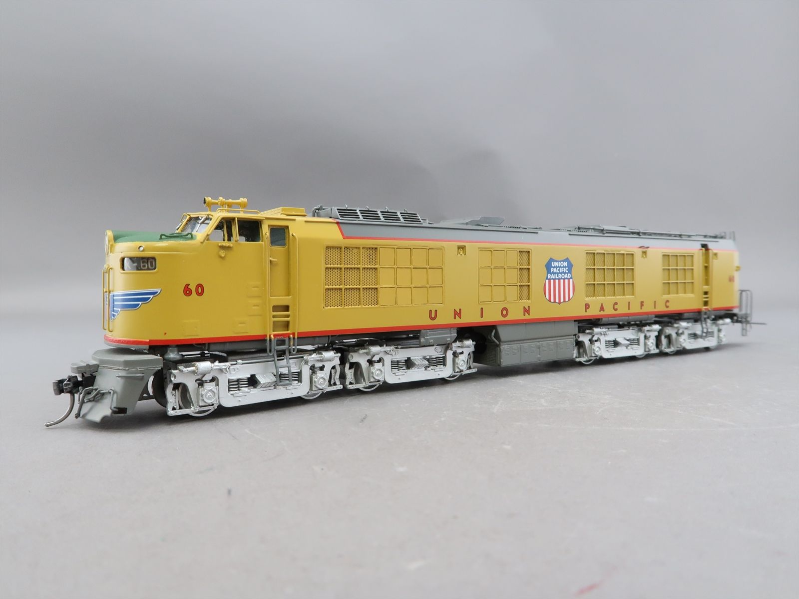 HO Brass Model - OMI 1874 UP Union Pacific Standard Turbine w/ Round ...
