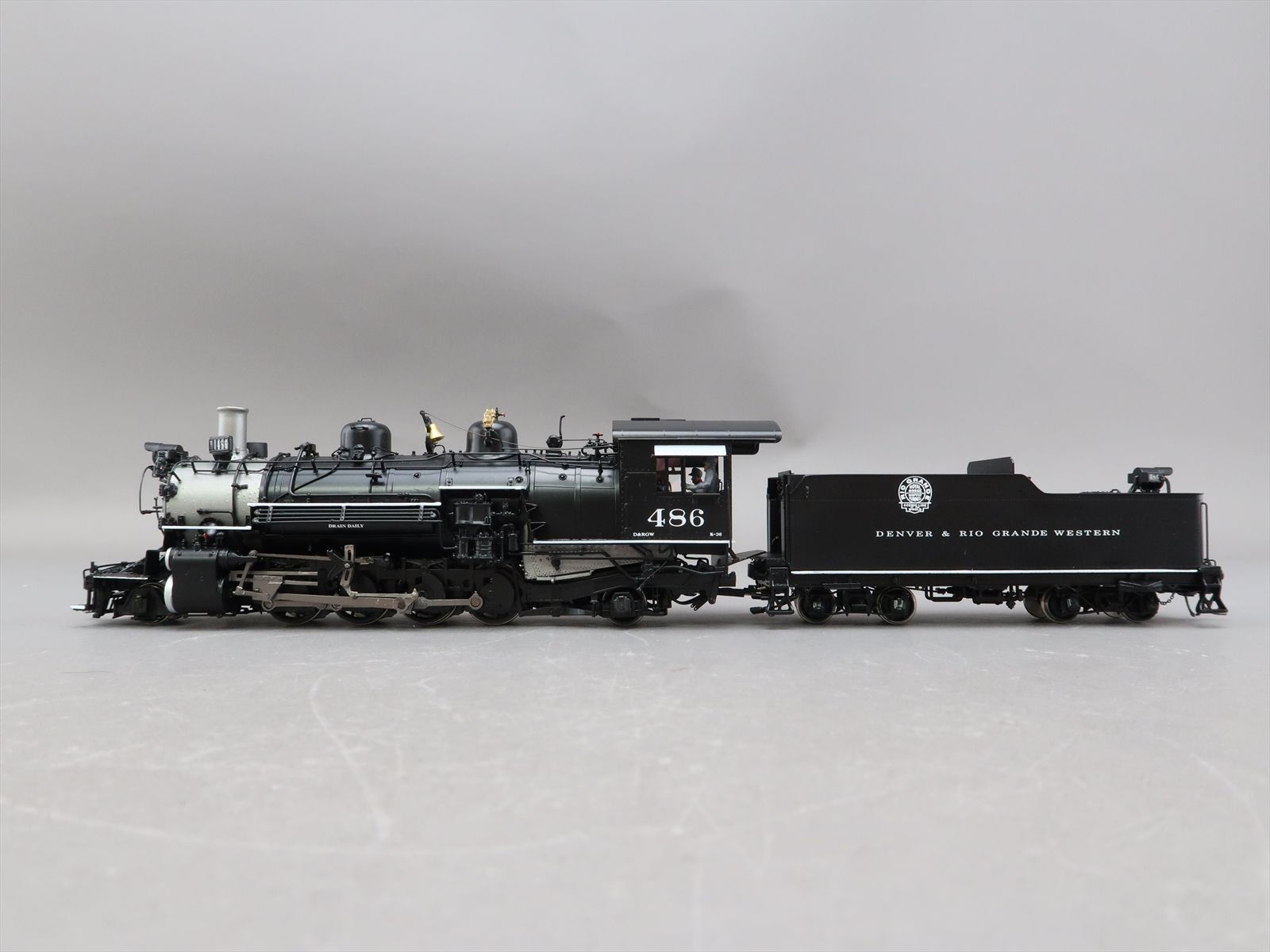Sn3 Brass Model - PBL Milestone D&RGW Rio Grande K36 2-8-2 Circa 1930's ...